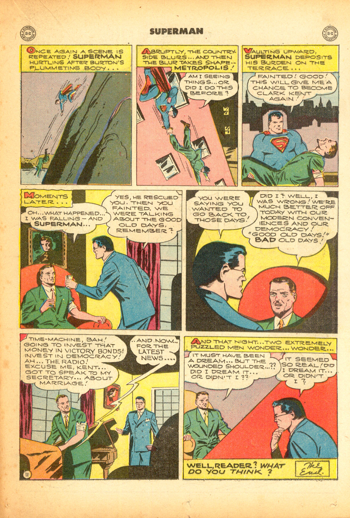 Read online Superman (1939) comic - Issue #38