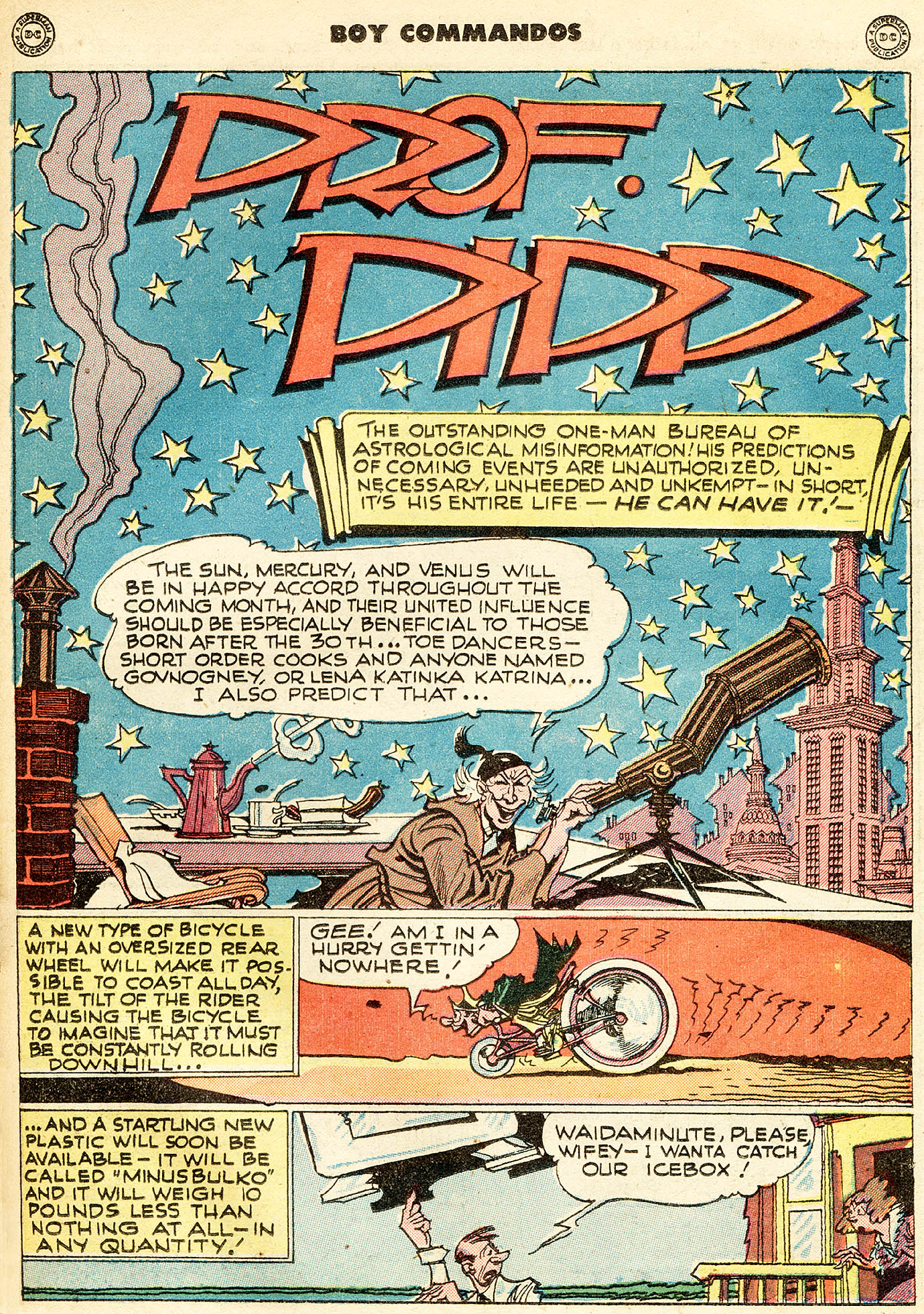 Read online Boy Commandos comic - Issue #20