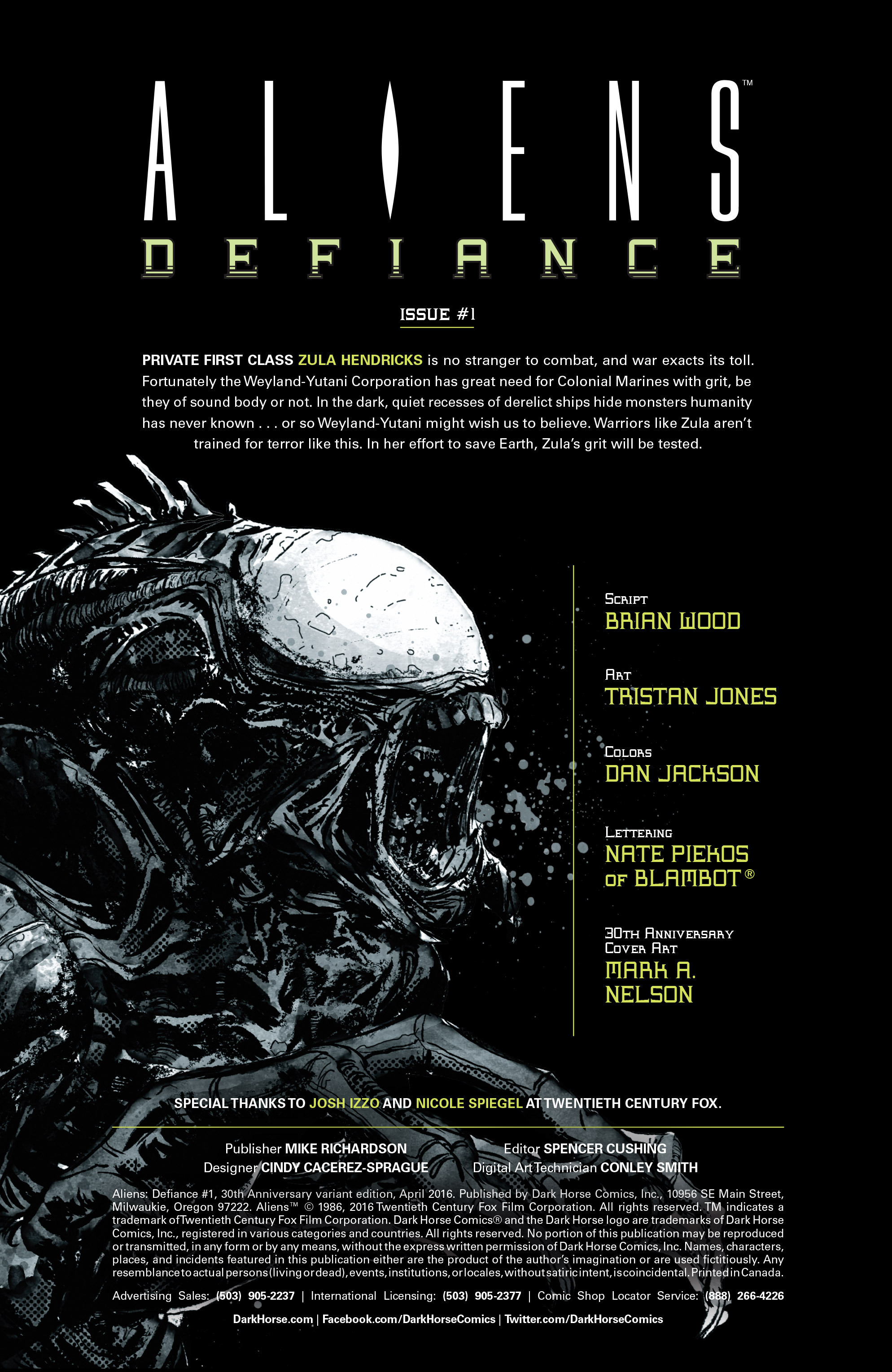 Read online Aliens: Defiance comic - Issue #1