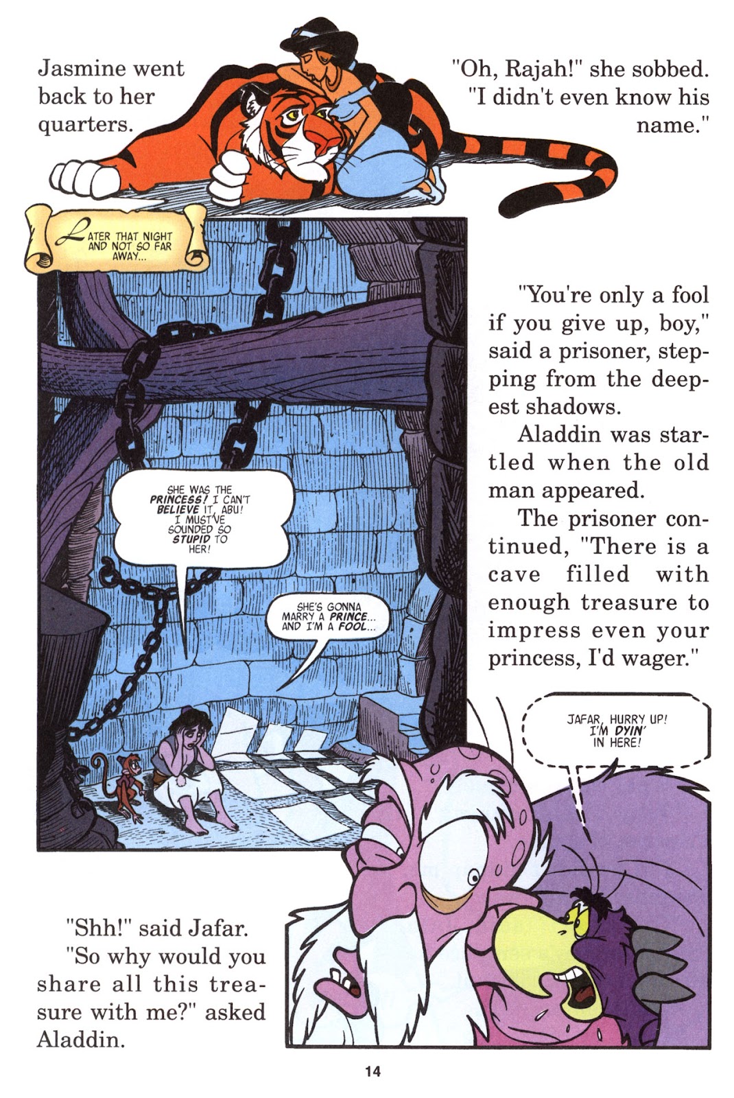 Read online Disney's Junior Graphic Novel Aladdin comic - Issue # Full