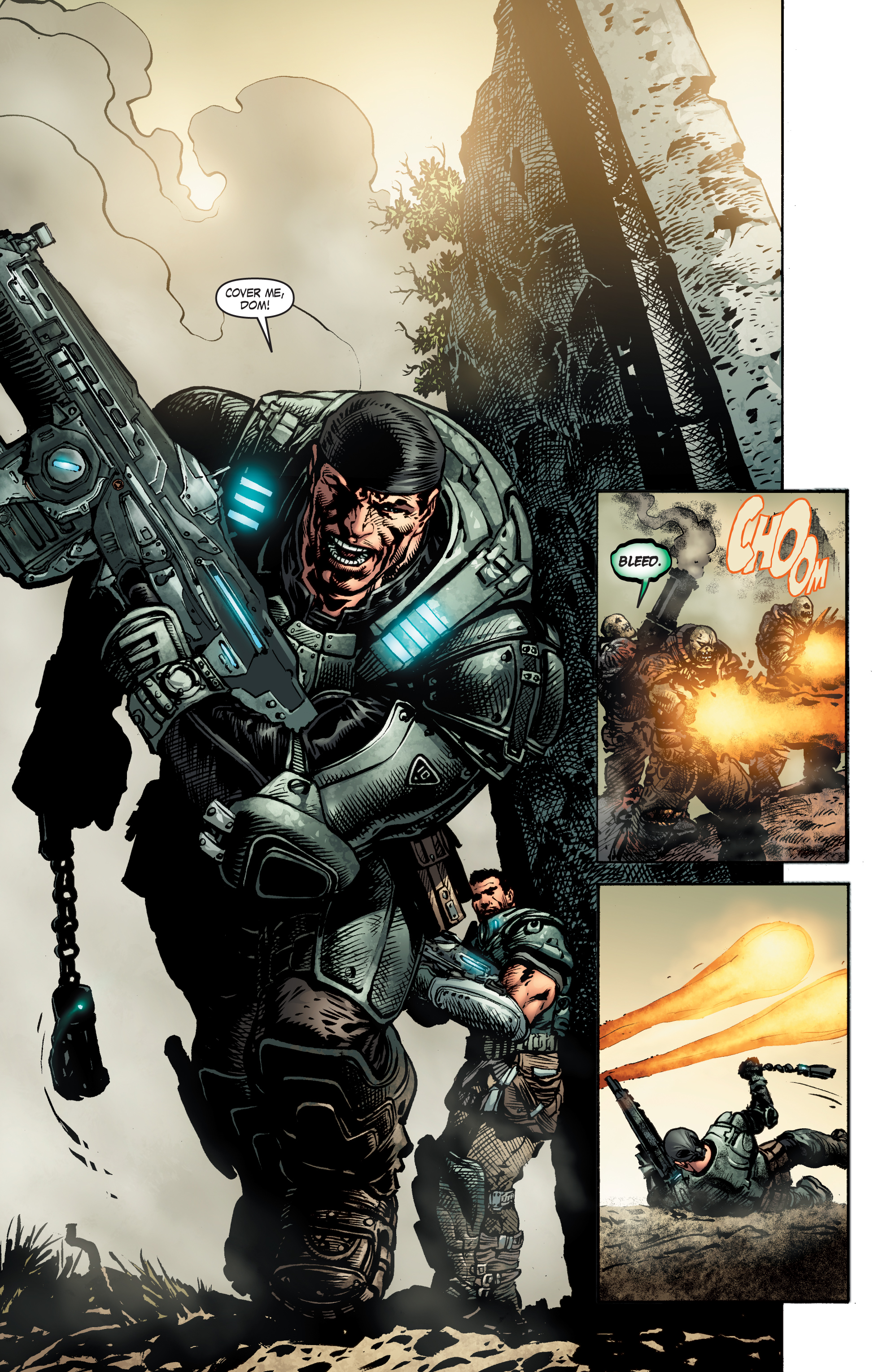 Read online Gears Of War comic - Issue #2