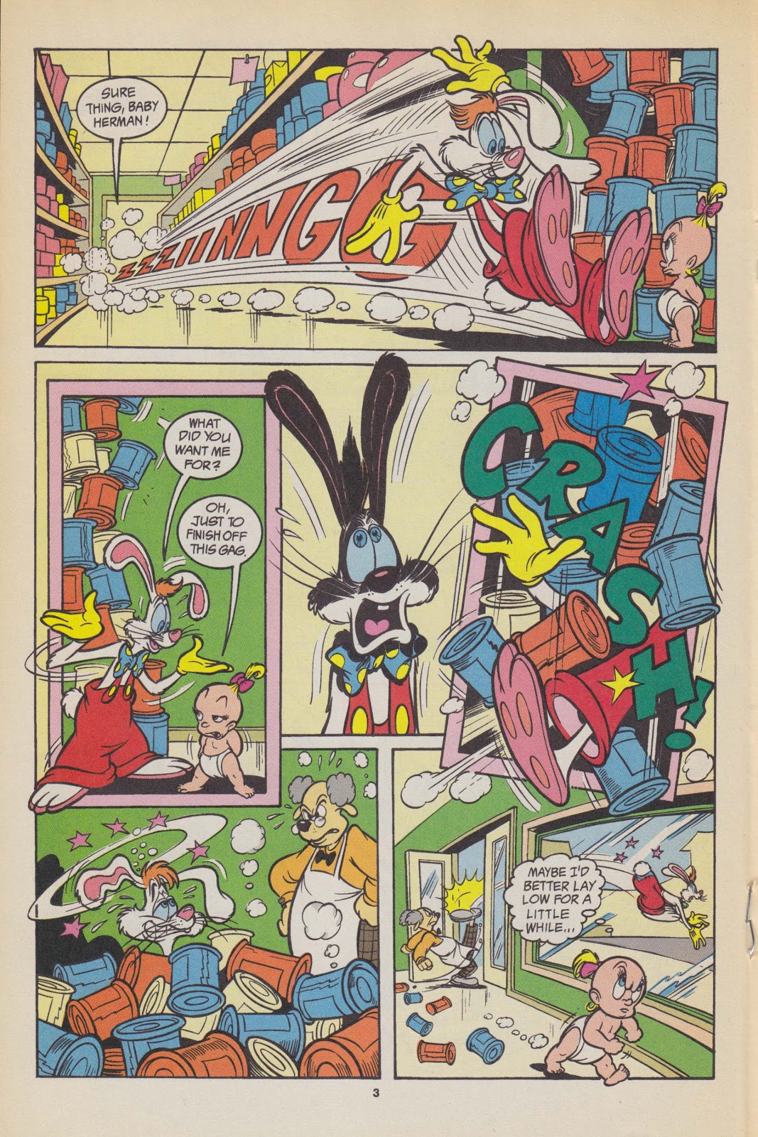 Read online Roger Rabbit's Toontown comic - Issue #1