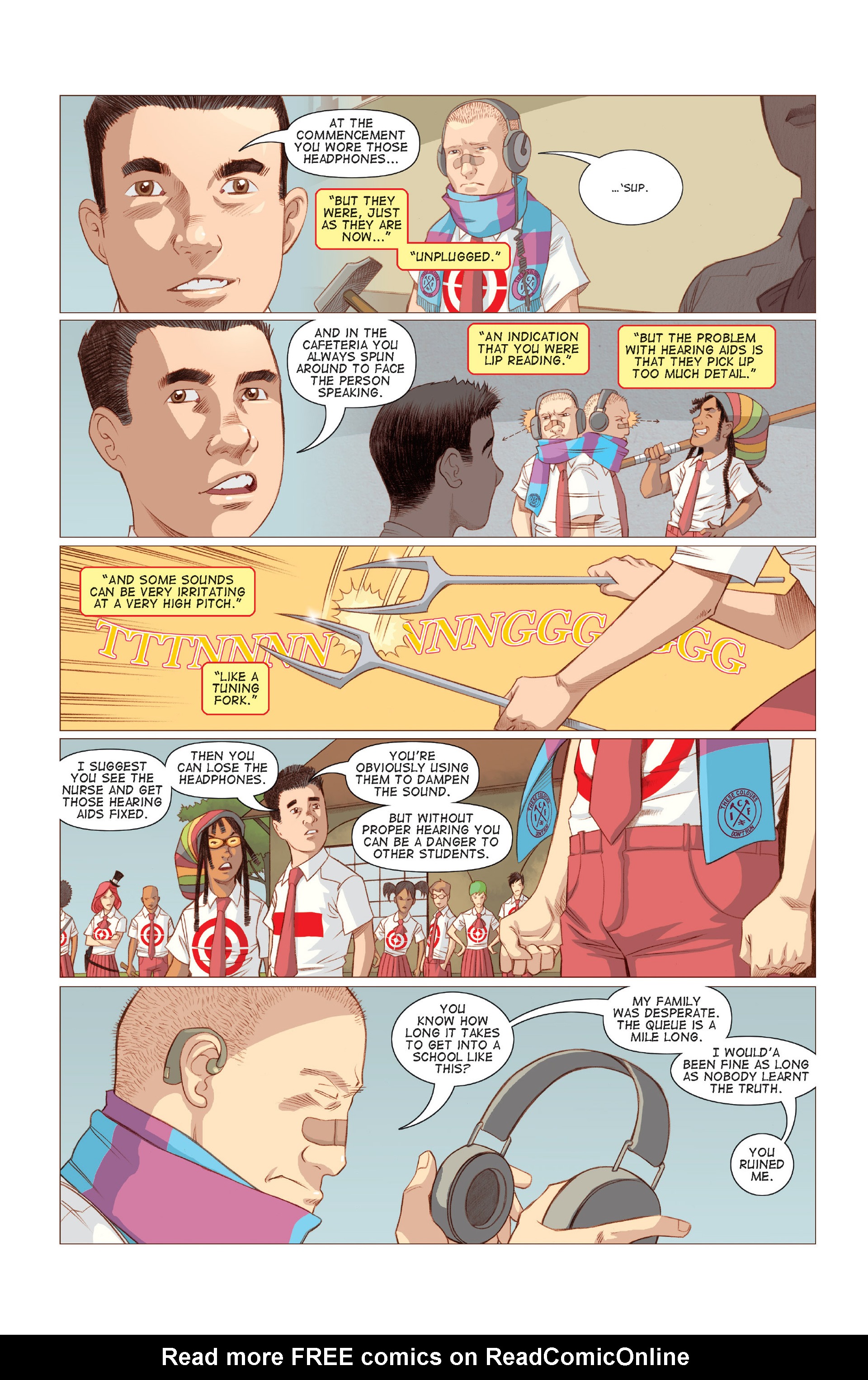 Read online Five Weapons comic - Issue #7