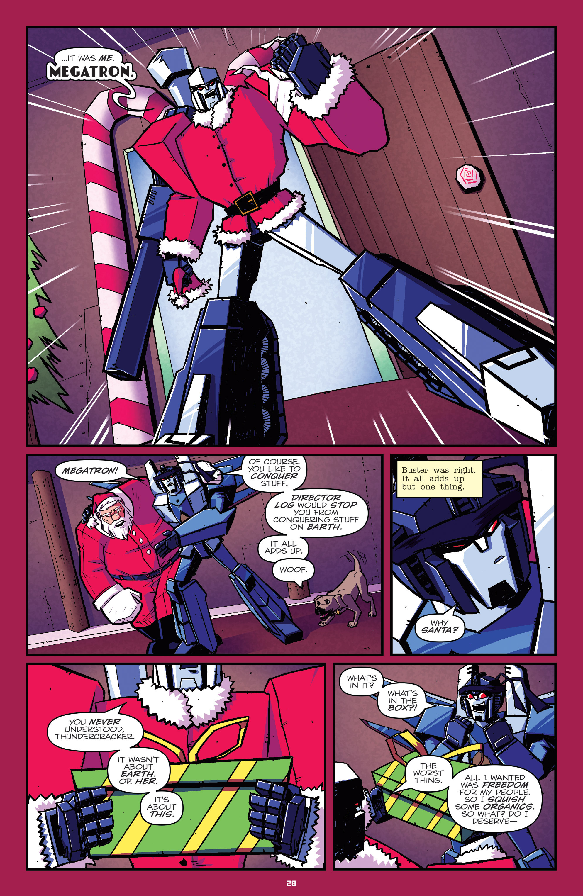 Read online Transformers: Holiday Special comic - Issue # Full