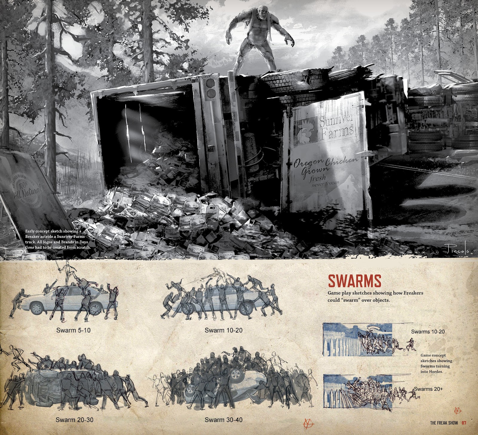 Read online The Art of Days Gone comic - Issue # TPB (Part 1)
