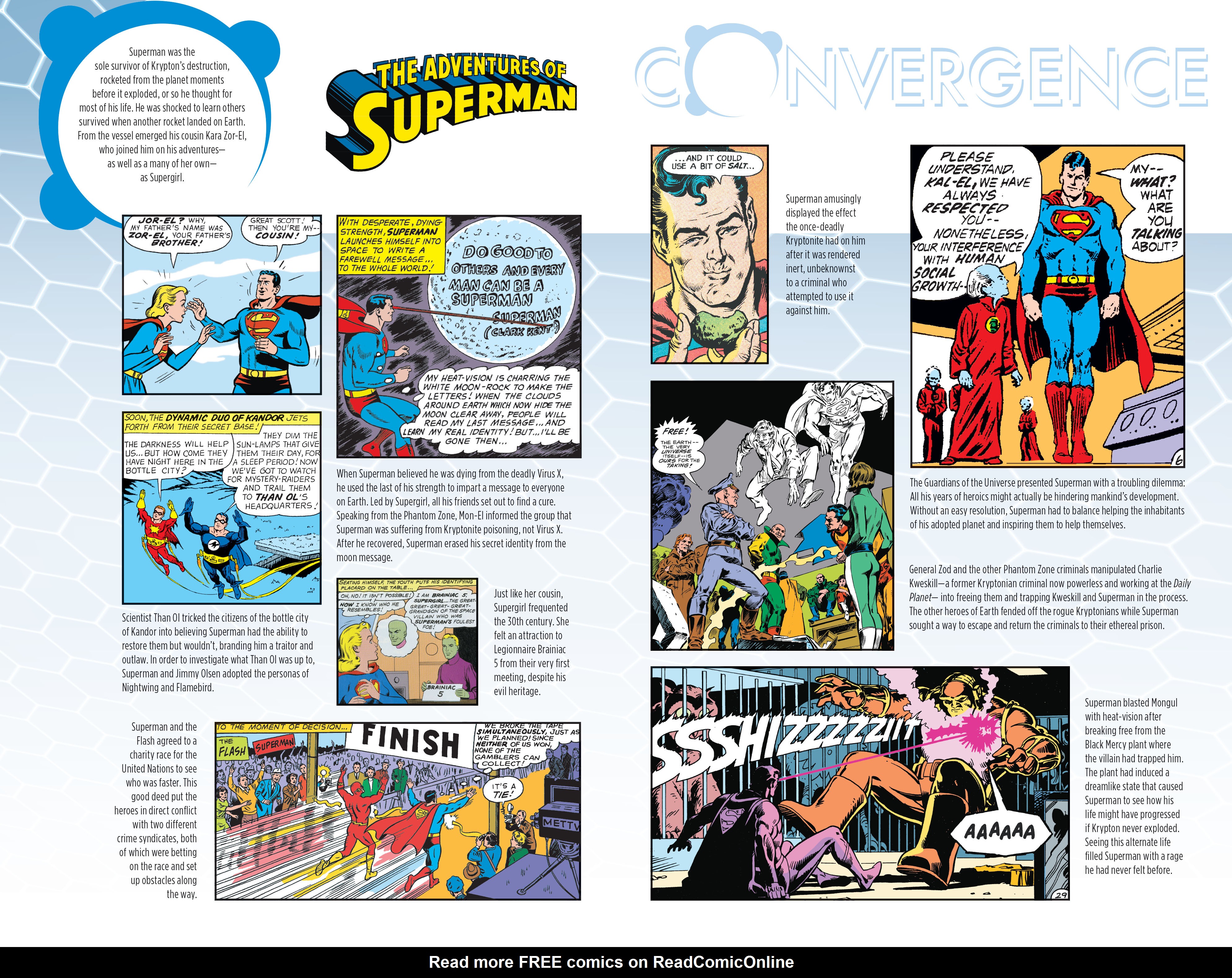 Read online Convergence Adventures of Superman comic - Issue #1