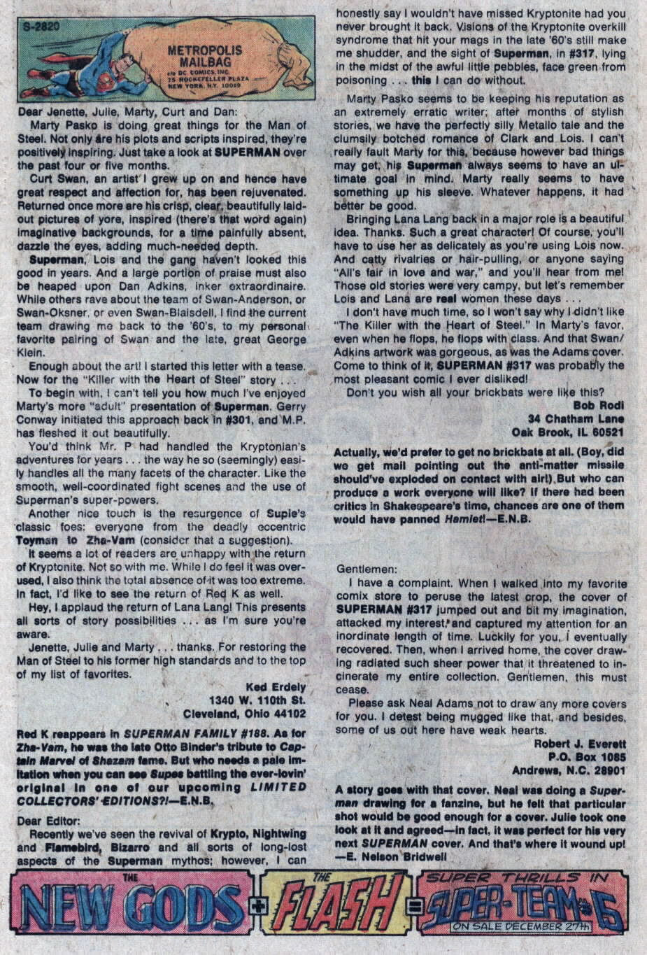 Read online Superman (1939) comic - Issue #321