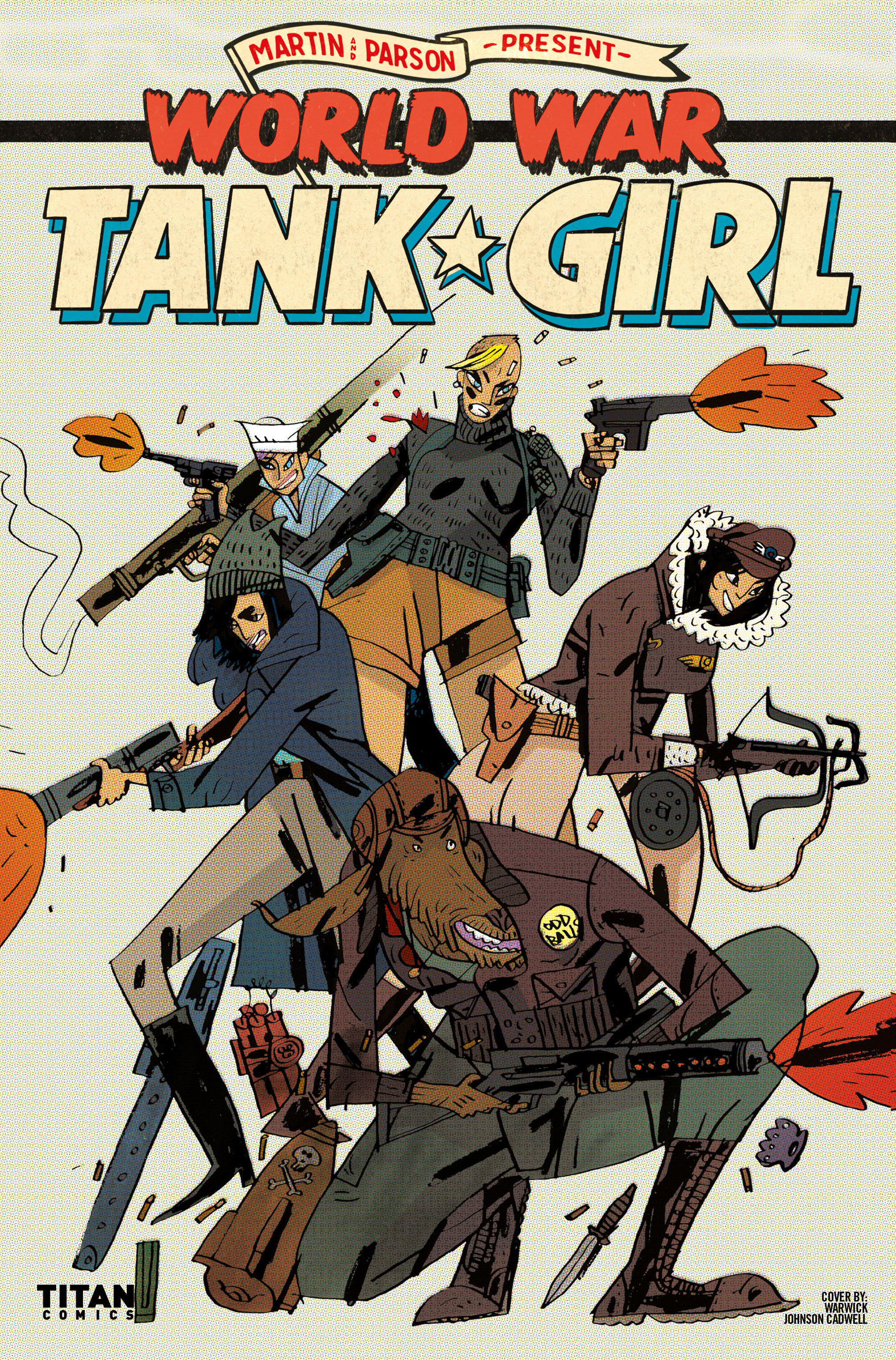 Read online Tank Girl: World War Tank Girl comic - Issue #2