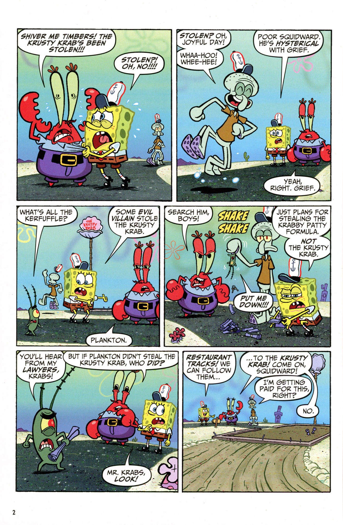 Read online SpongeBob Comics comic - Issue #21