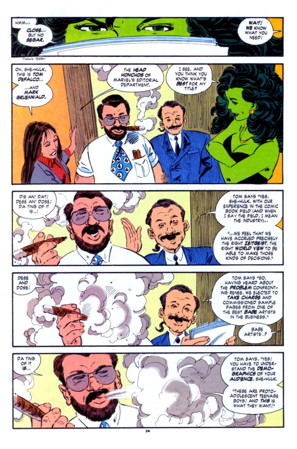 Read online The Sensational She-Hulk comic - Issue #50