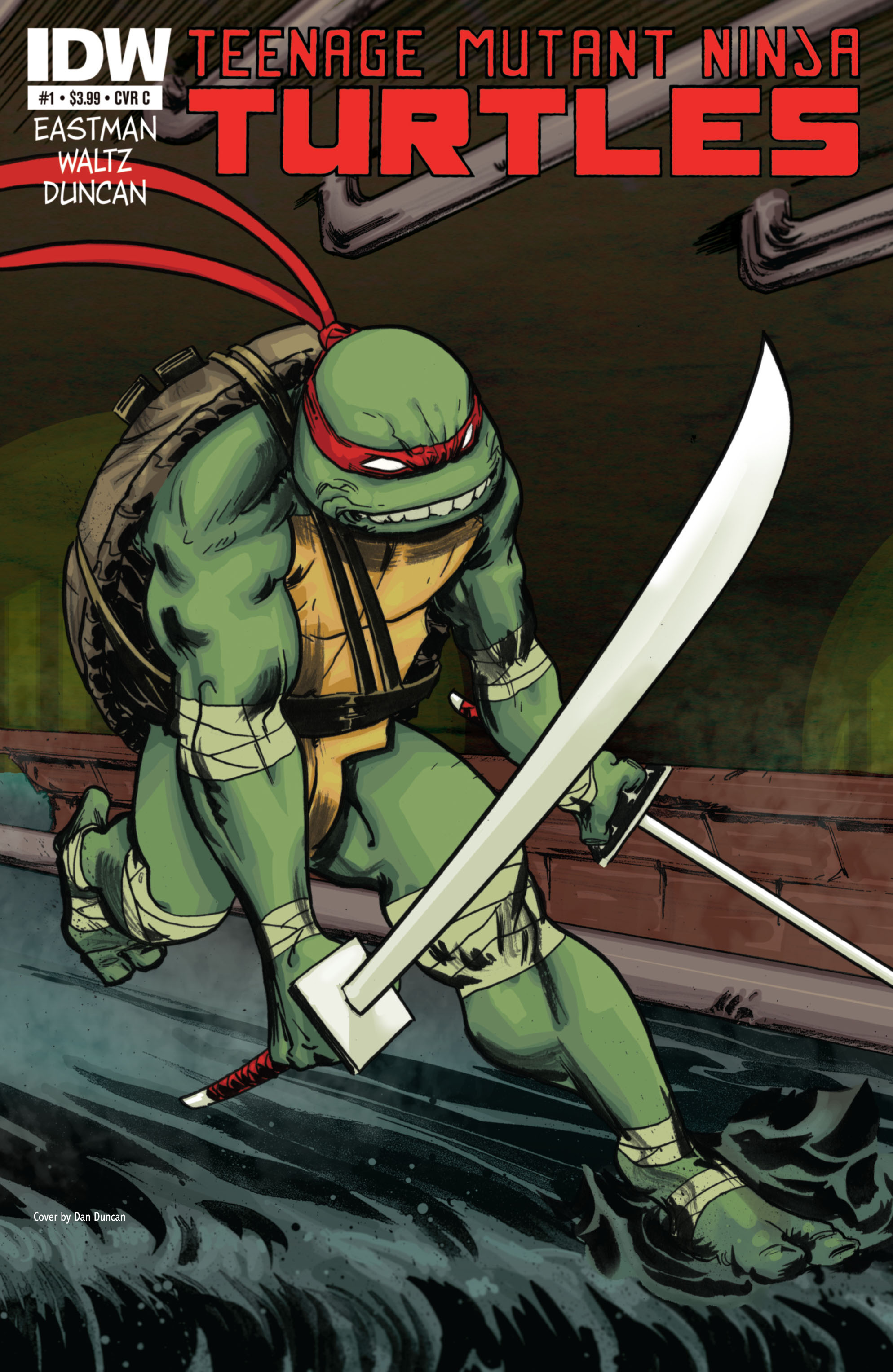 Read online Teenage Mutant Ninja Turtles (2011) comic - Issue #1