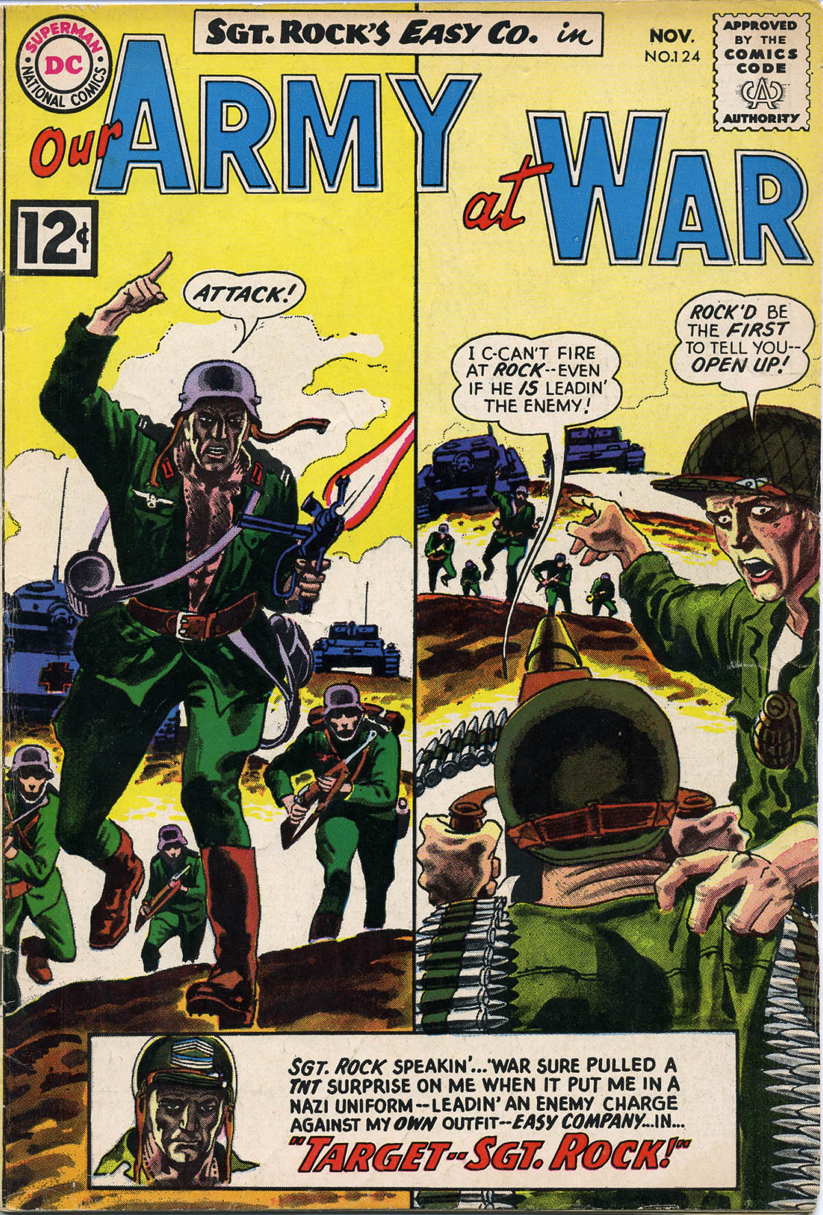 Read online Our Army at War (1952) comic - Issue #124