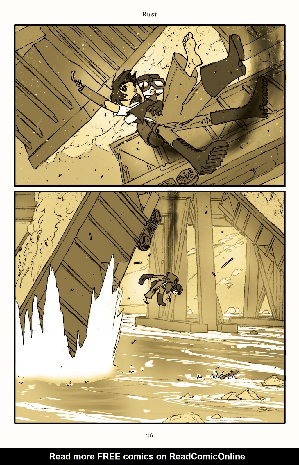 Read online Rust comic - Issue # TPB 3 (Part 1)