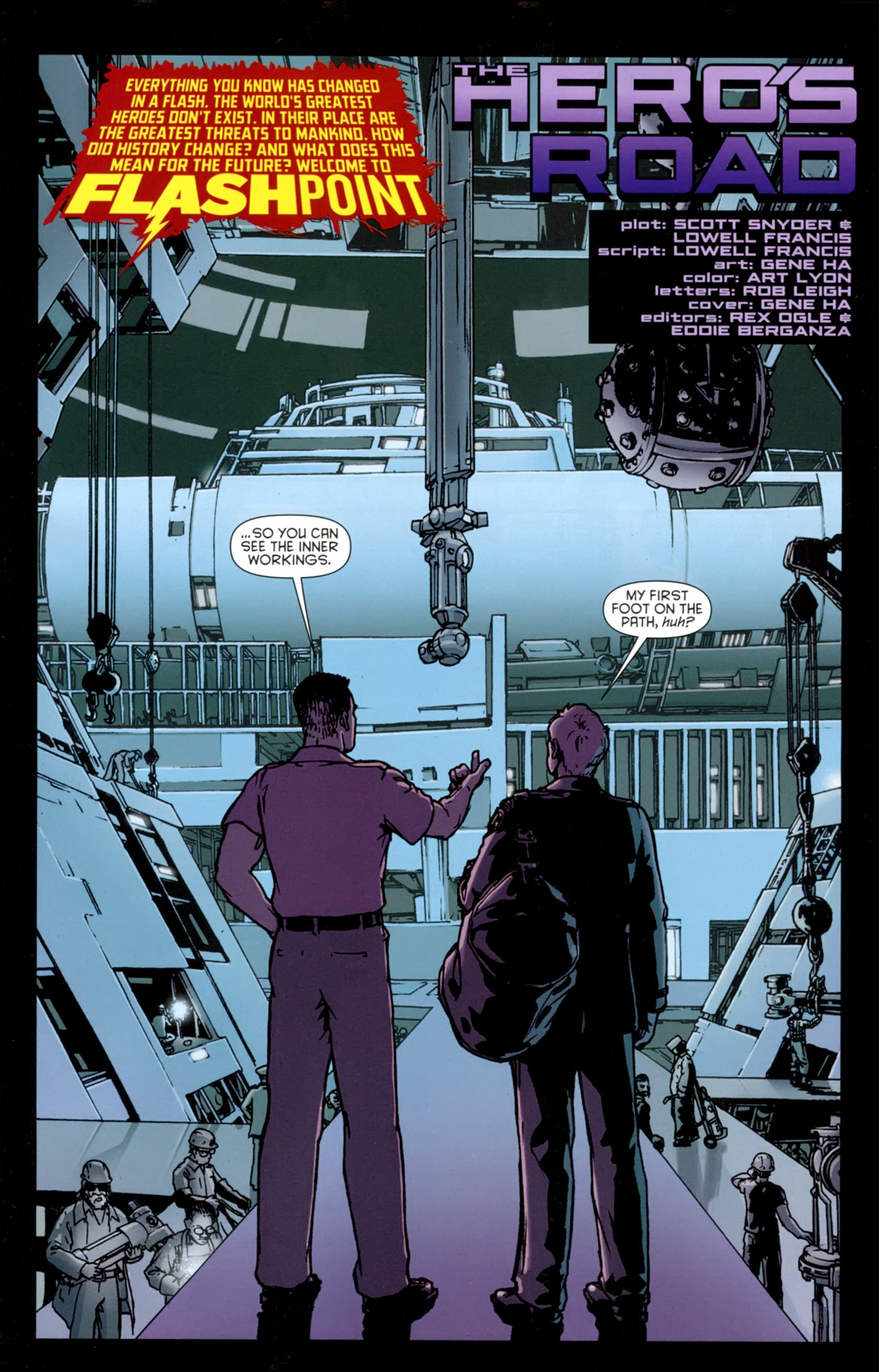 Read online Flashpoint: Project Superman comic - Issue #1