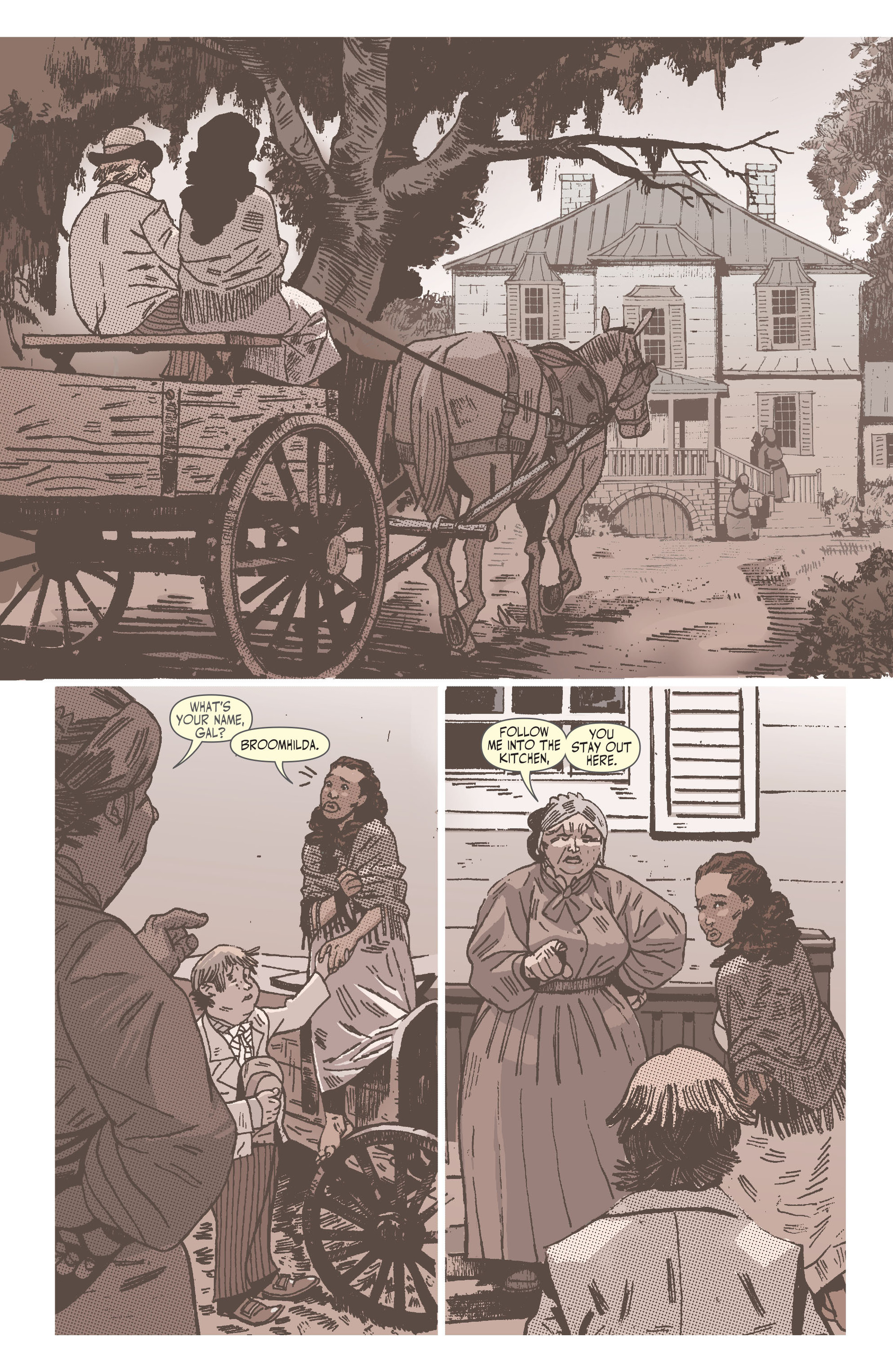 Read online Django Unchained comic - Issue #3