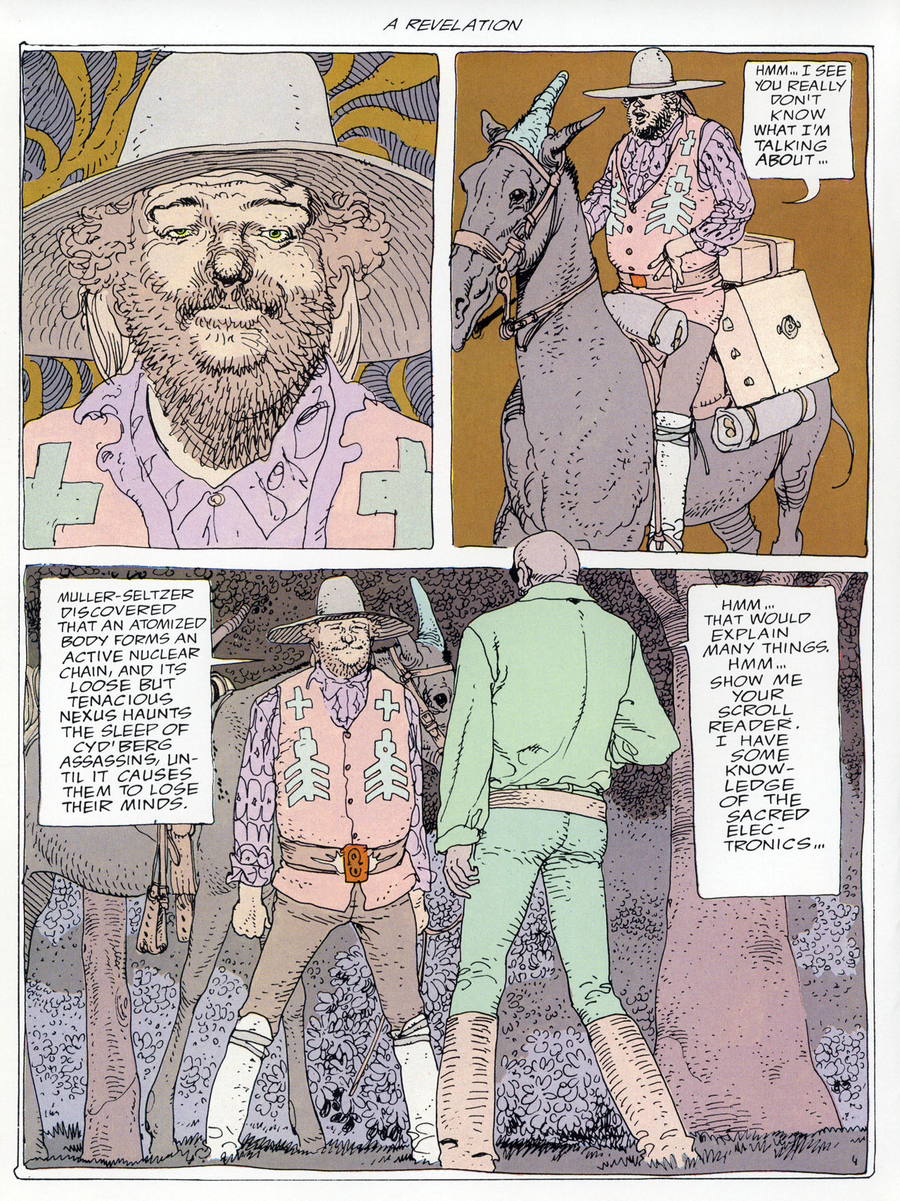 Read online Epic Graphic Novel: Moebius comic - Issue # TPB 3