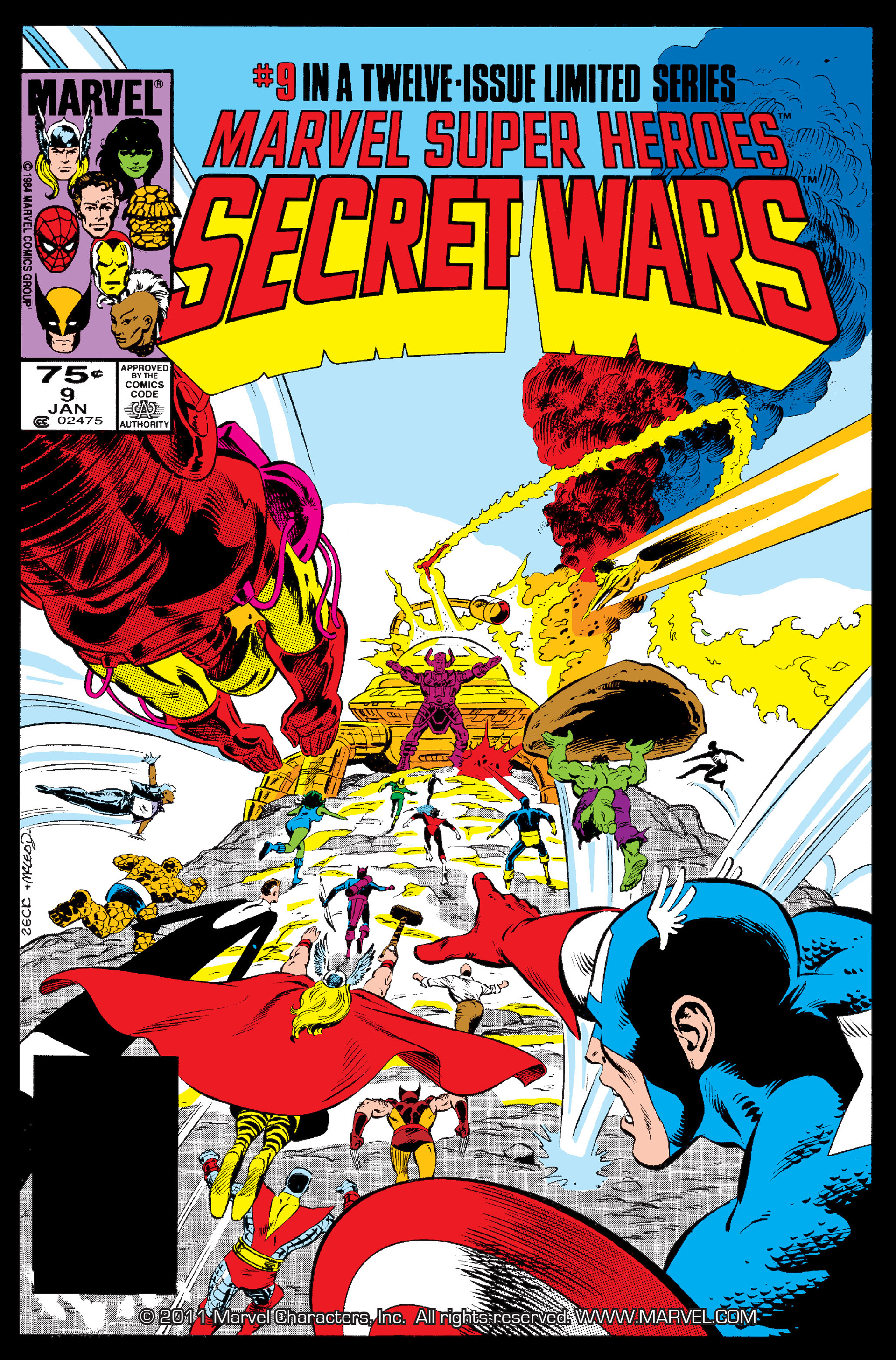 Read online Marvel Super Heroes Secret Wars (1984) comic - Issue #9