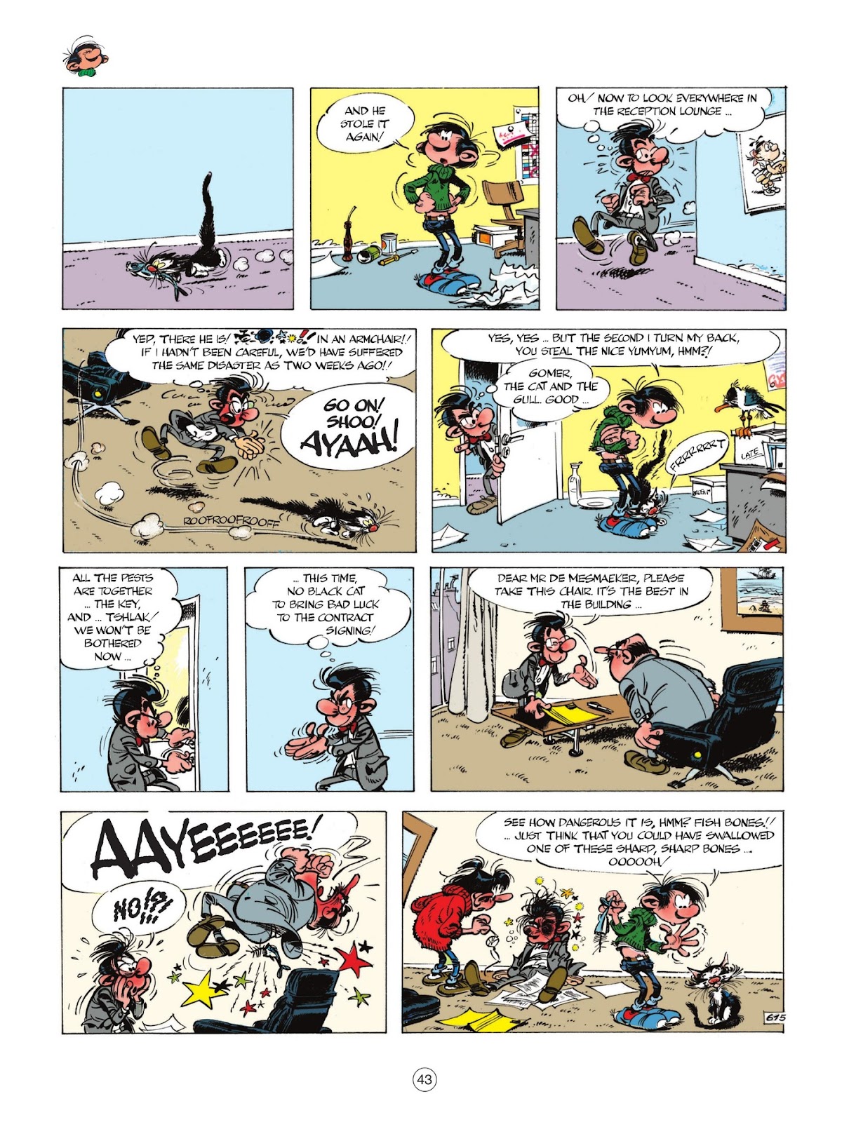 Read online Gomer Goof comic - Issue #6