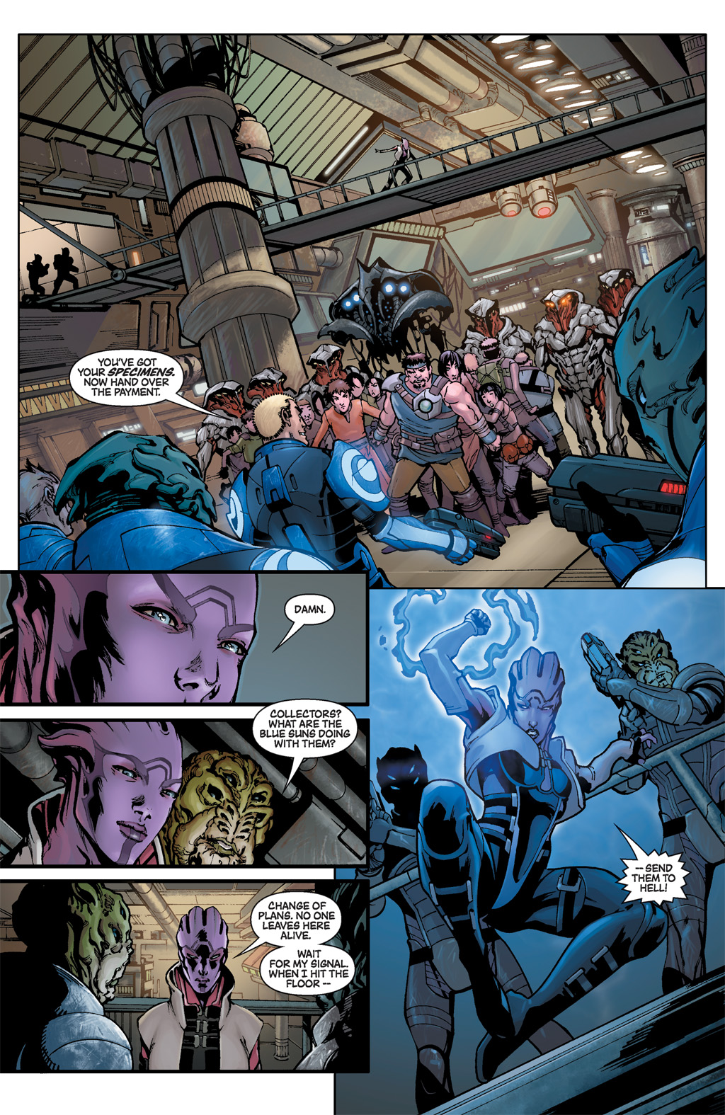 Read online Mass Effect Incursion / Inquisition comic - Issue # Full