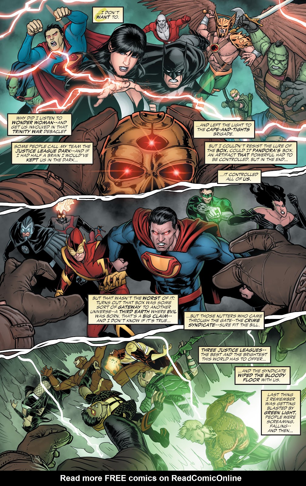 Read online Forever Evil: Blight comic - Issue # TPB (Part 1)