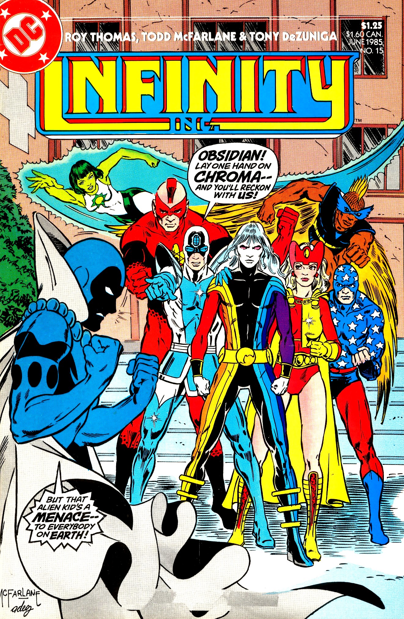 Read online Infinity Inc. (1984) comic - Issue #15