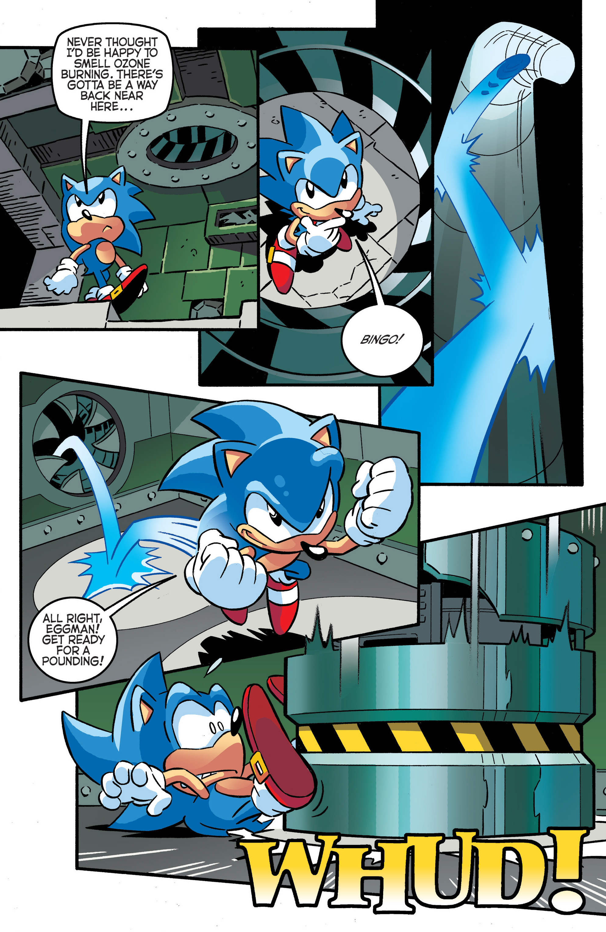 Read online Sonic The Hedgehog comic - Issue #288
