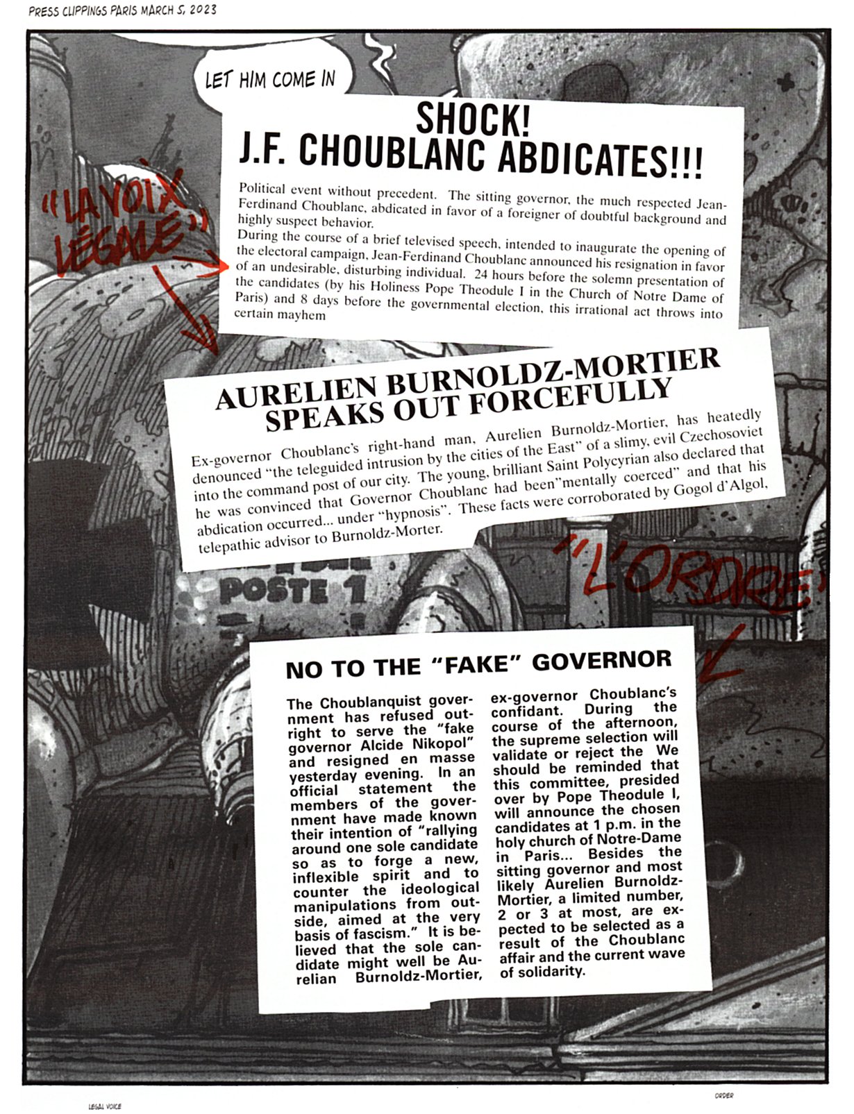 Read online The Nikopol Trilogy comic - Issue # TPB