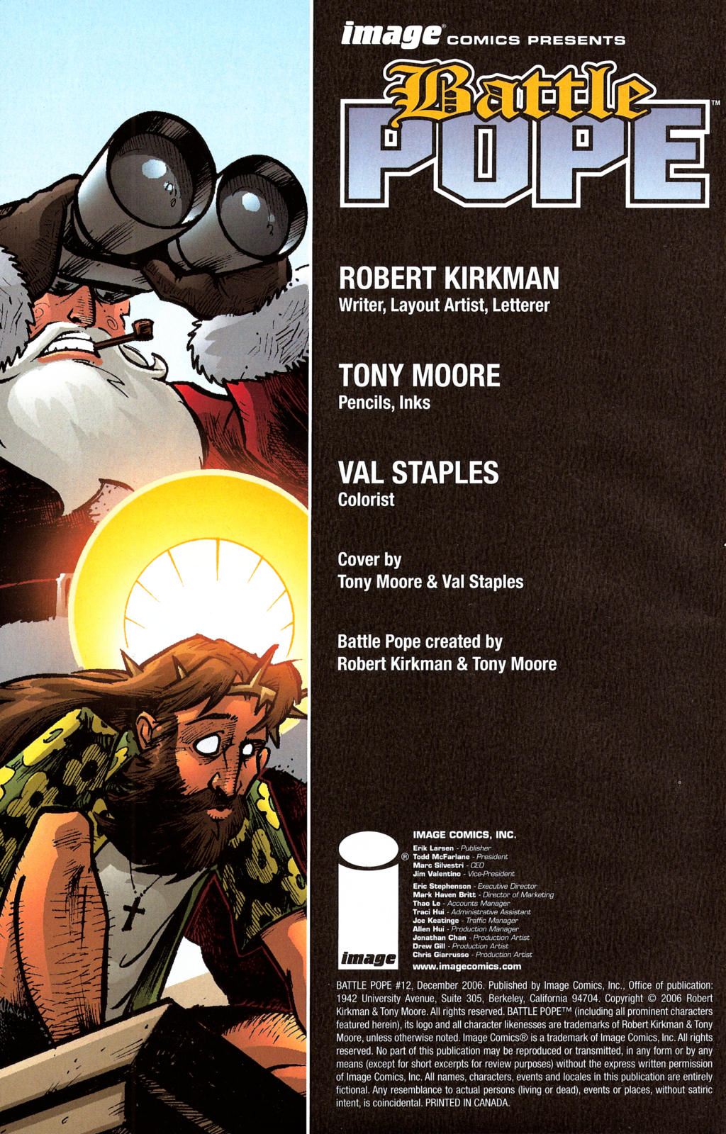 Read online Battle Pope comic - Issue #12