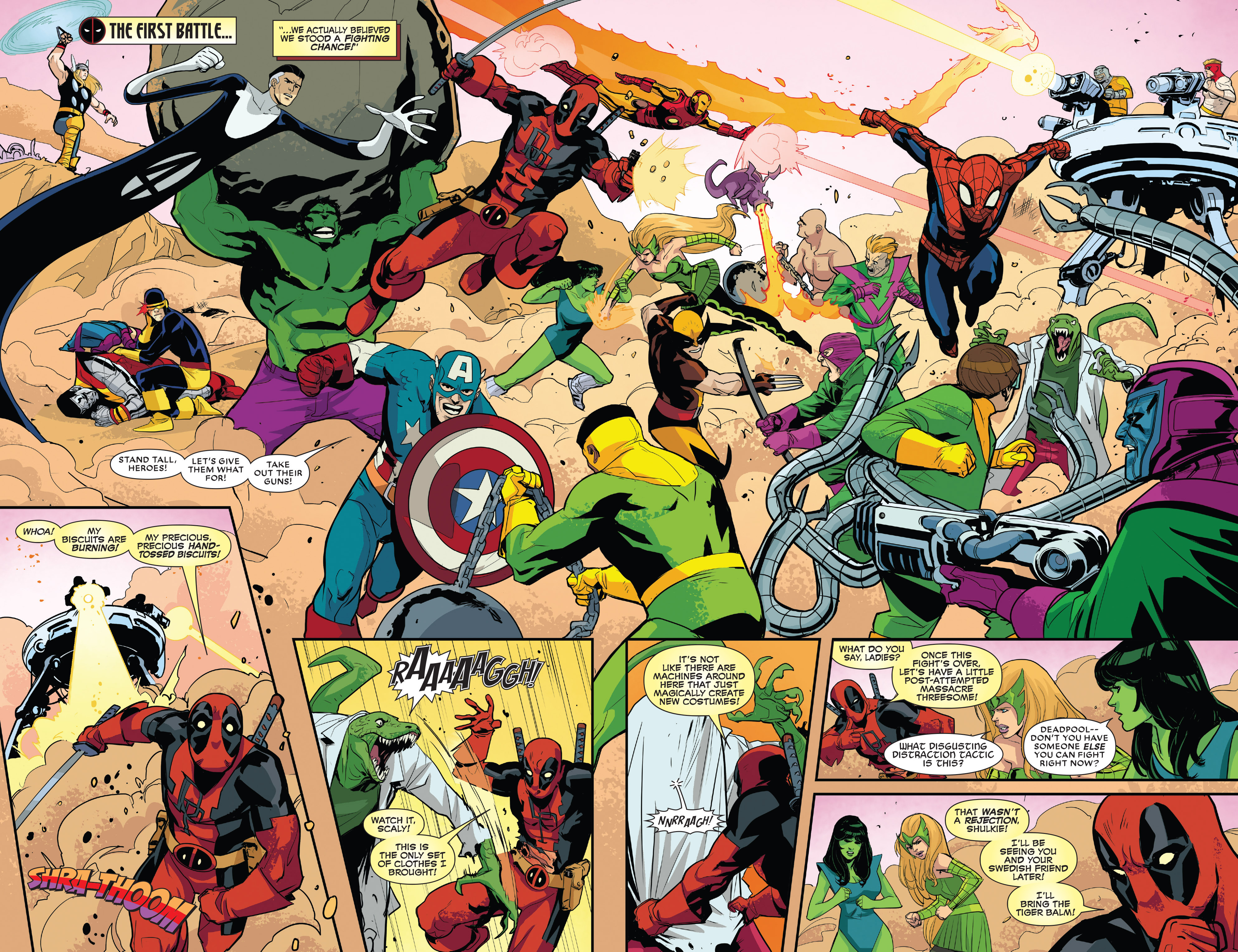 Read online Deadpool's Secret Secret Wars comic - Issue #1