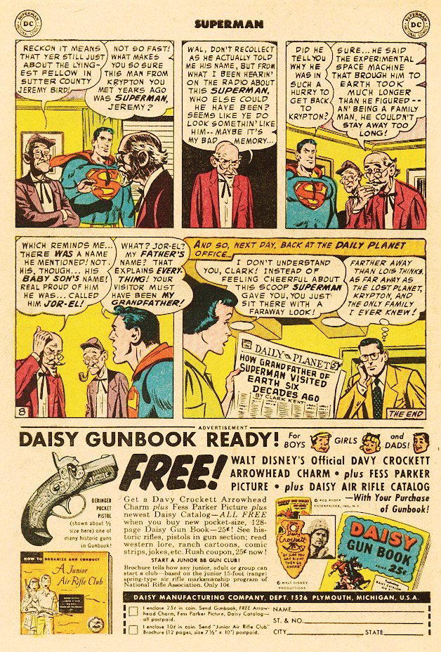 Read online Superman (1939) comic - Issue #103