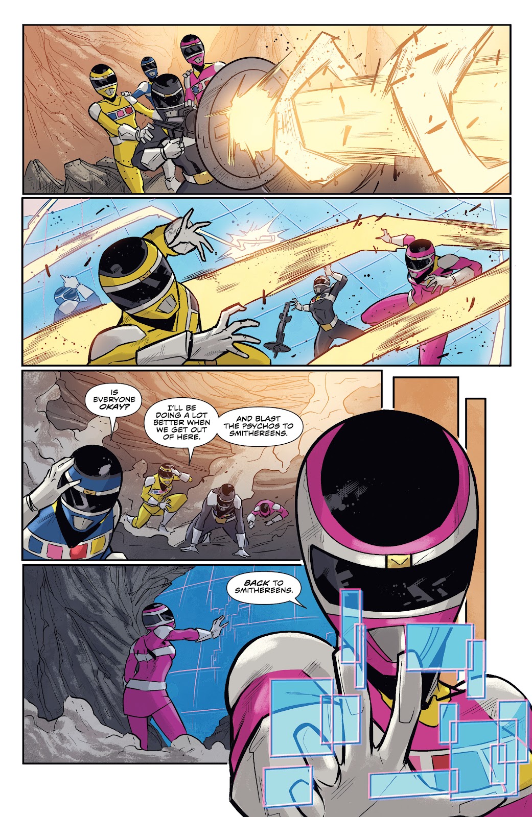 Read online Saban's Power Rangers: The Psycho Path comic - Issue # TPB