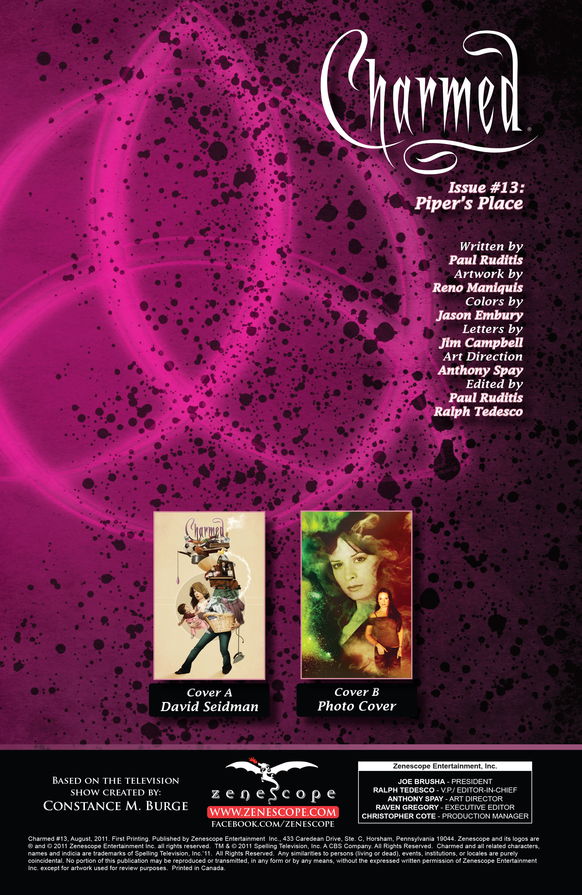 Read online Charmed comic - Issue # _TPB 3