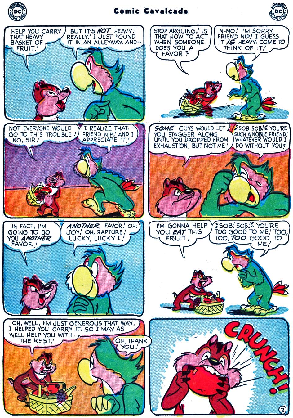 Read online Comic Cavalcade comic - Issue #63