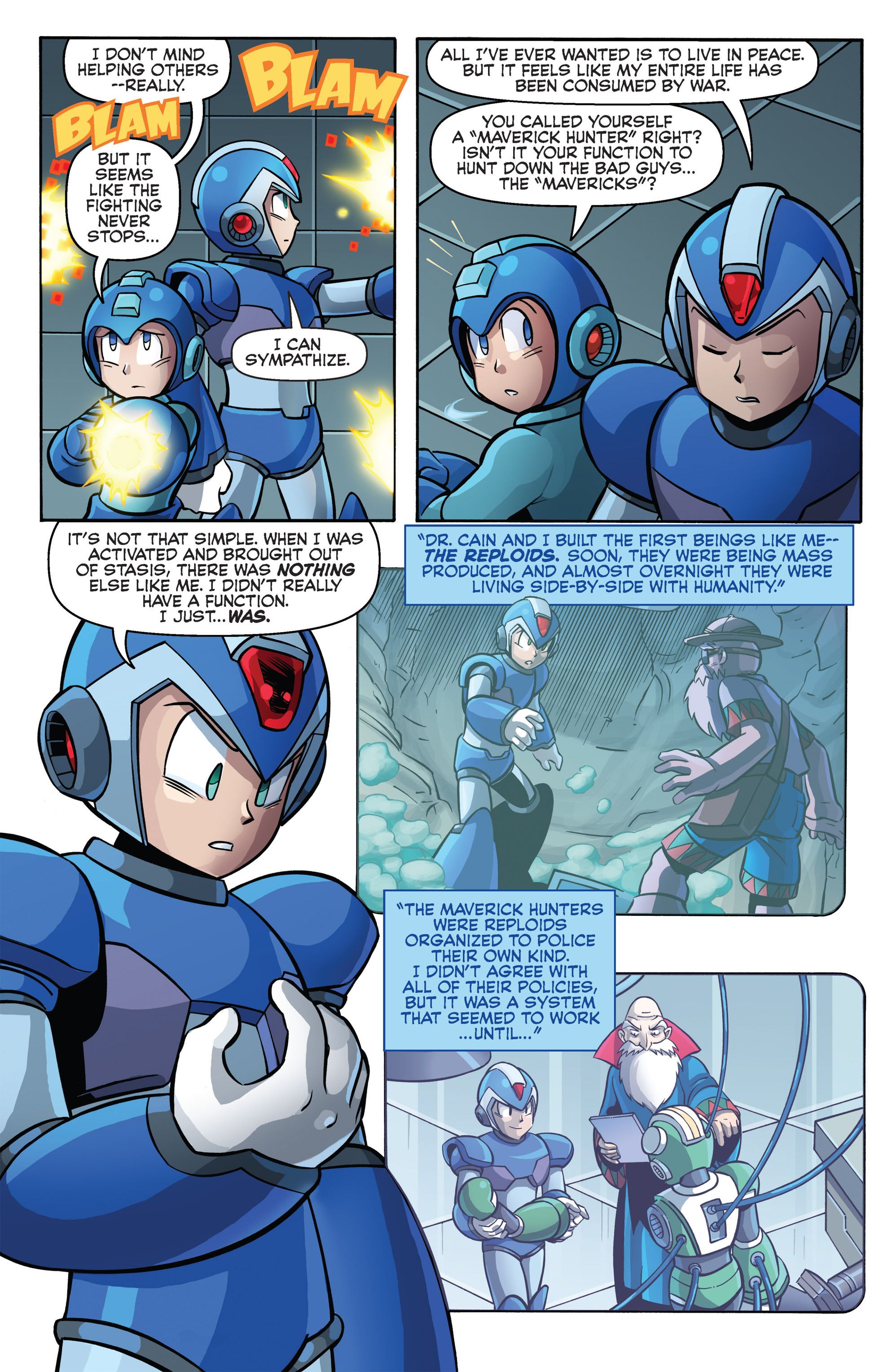 Read online Mega Man comic - Issue #50