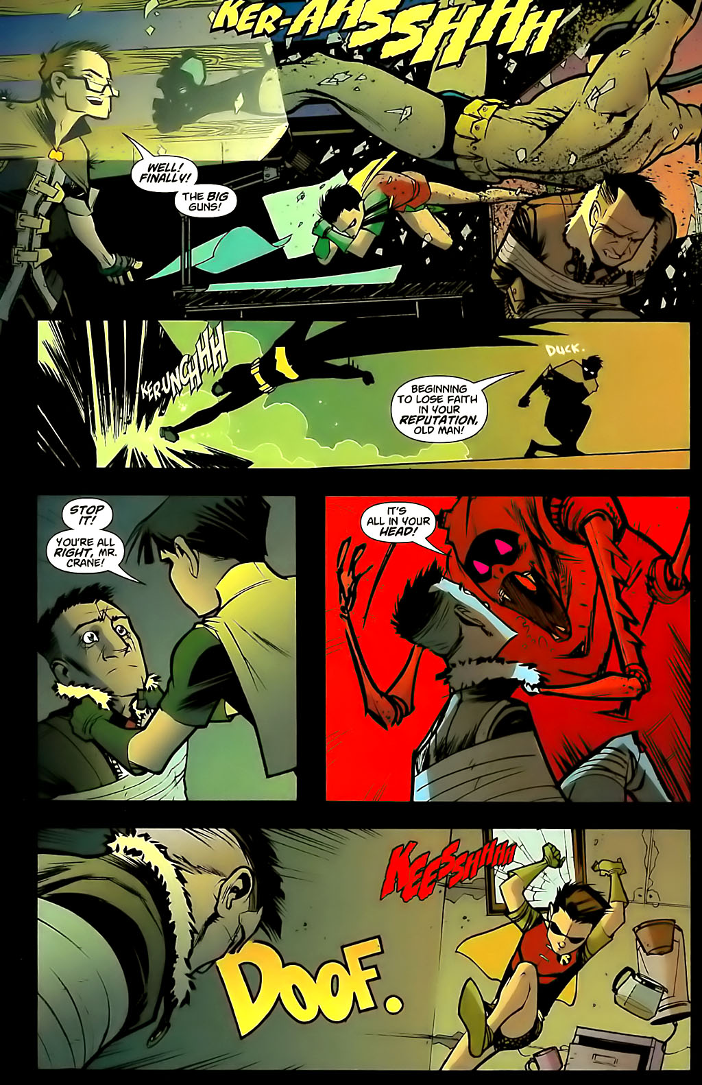 Read online Year One: Batman/Scarecrow comic - Issue #2