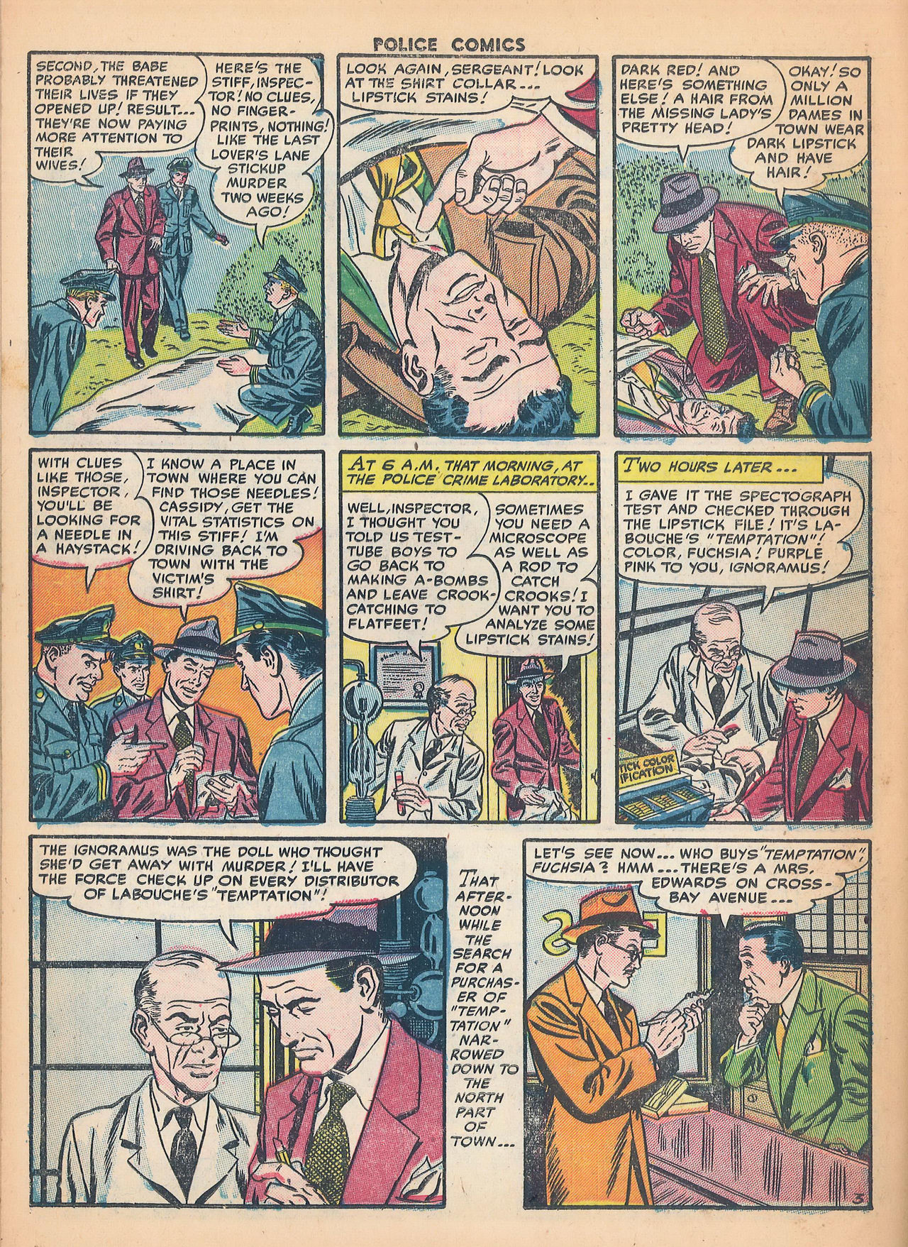 Read online Police Comics comic - Issue #120