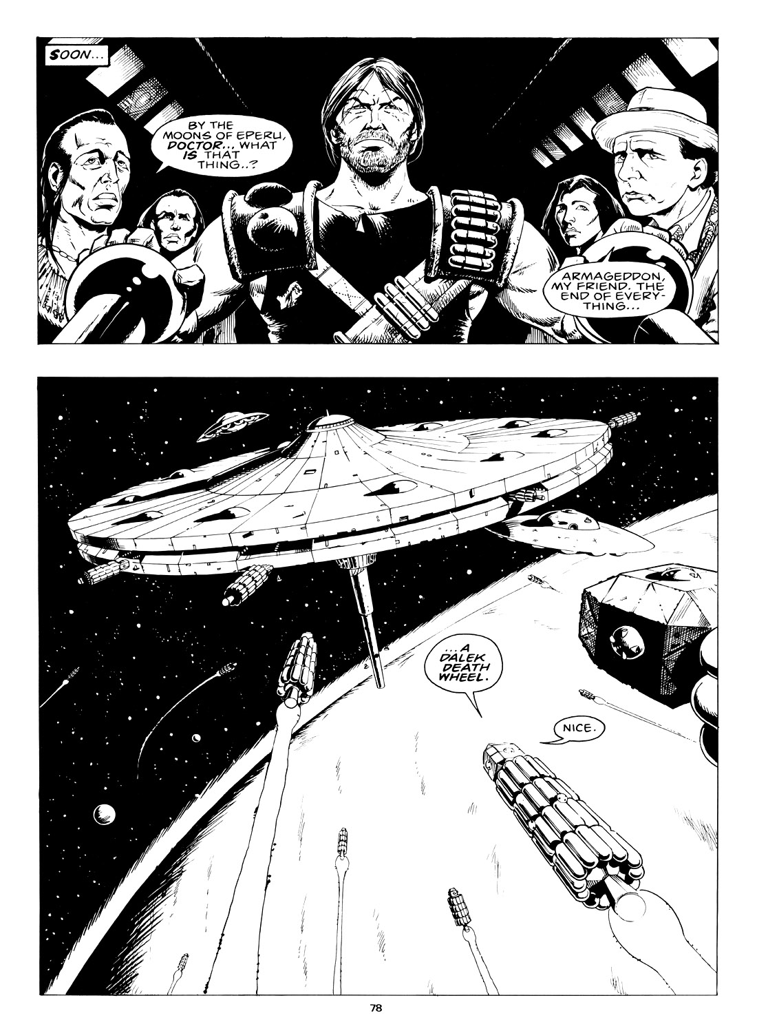 Read online Marvel Graphic Novel comic - Issue #4 Abslom Daak, Dalek Killer