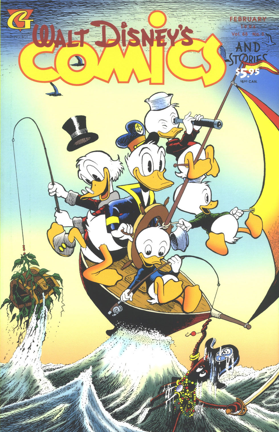 Read online Walt Disney's Comics and Stories comic - Issue #601
