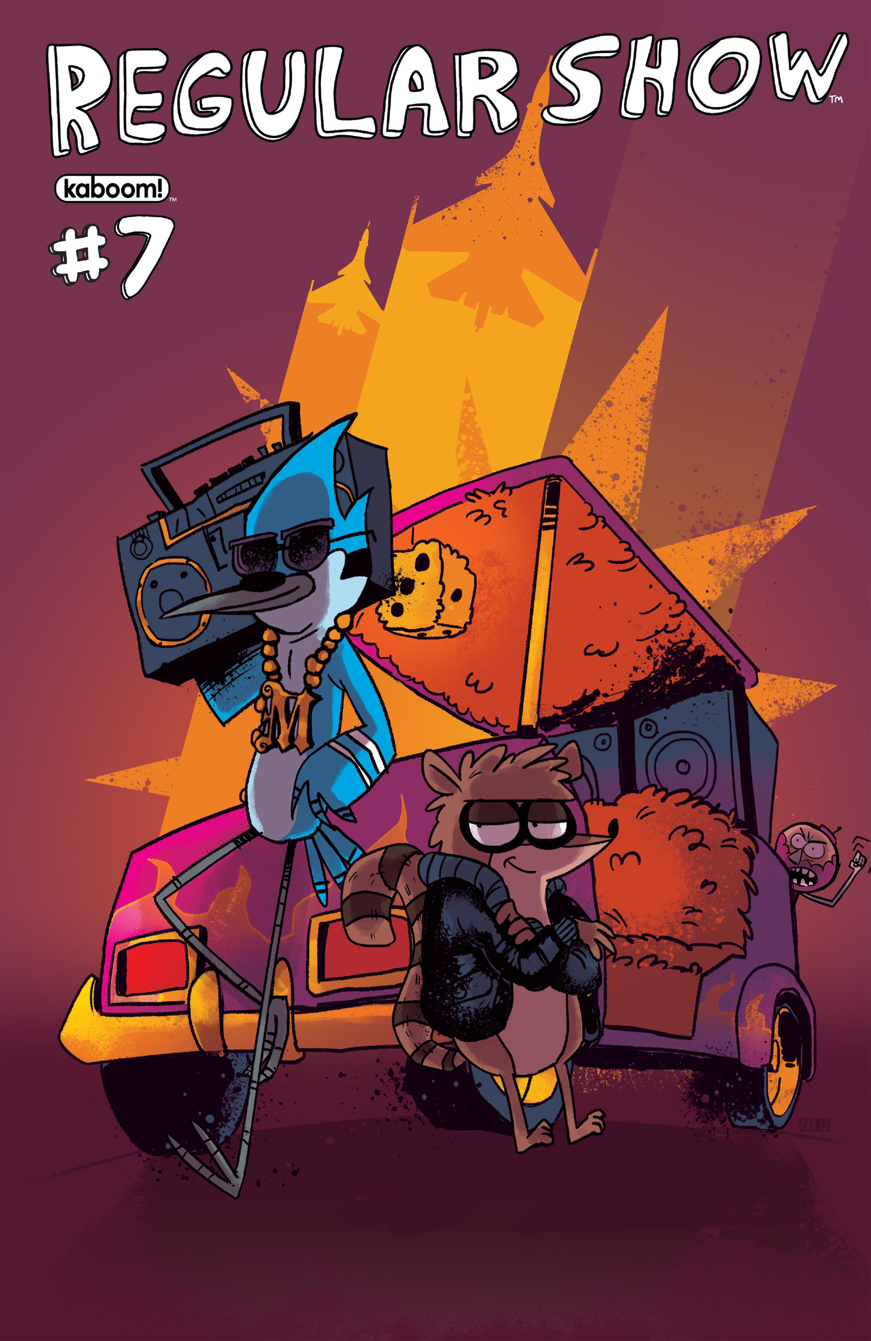 Read online Regular Show comic - Issue #7