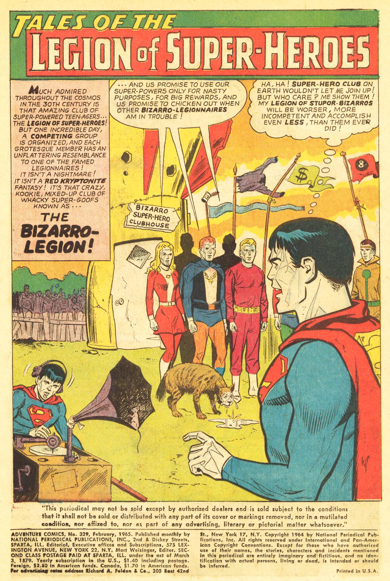 Adventure Comics 329 | Read Adventure Comics 329 comic online in high ...