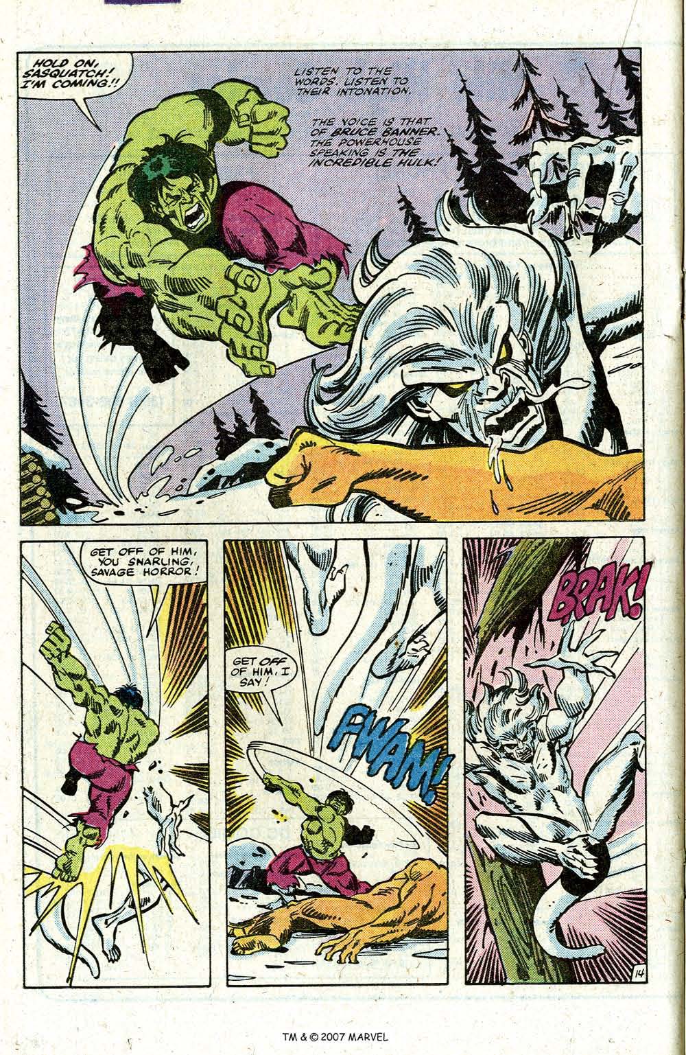 Read online The Incredible Hulk (1968) comic - Issue #272
