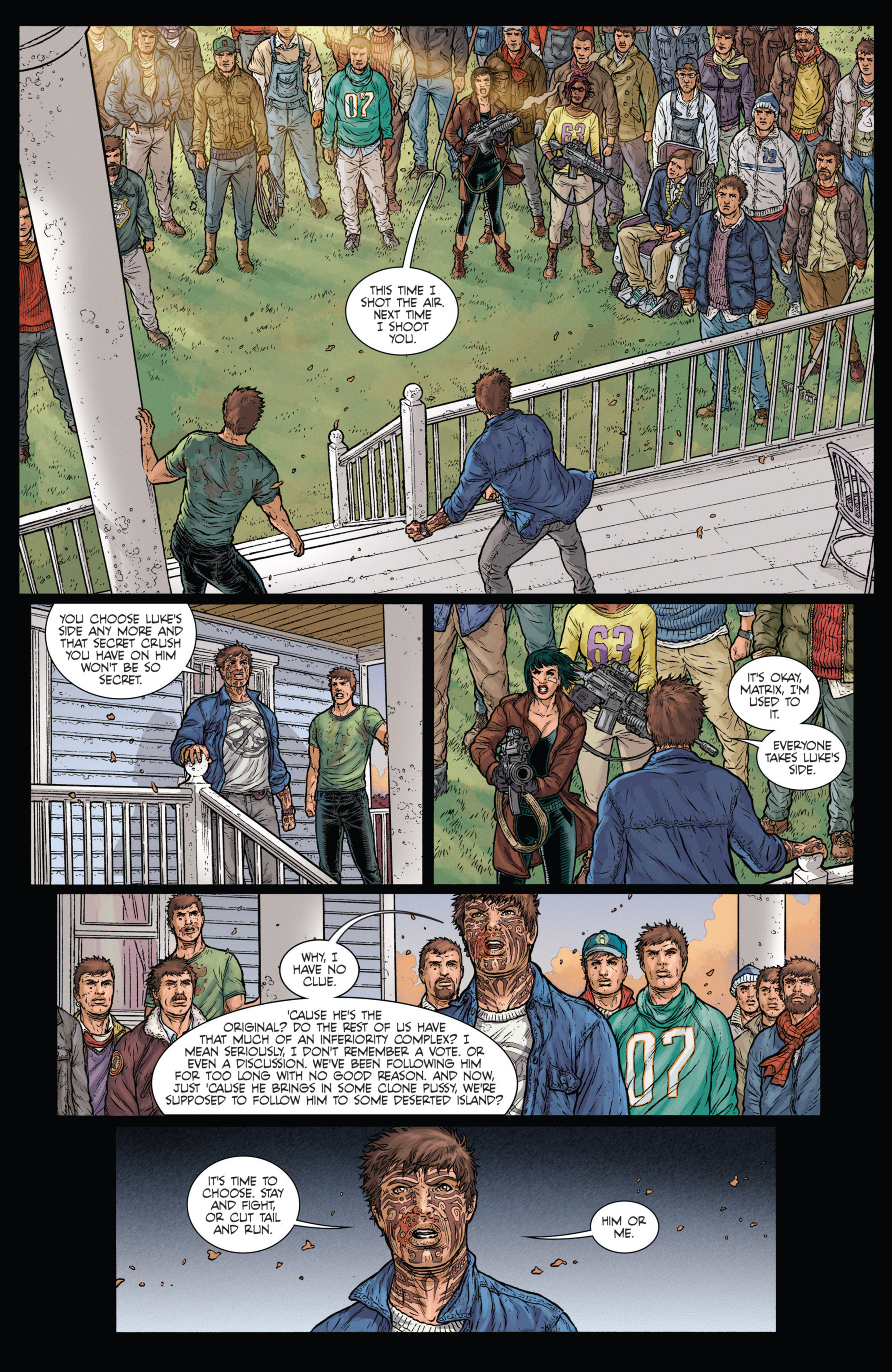 Read online Clone comic - Issue # _TPB 3 - Third Generation