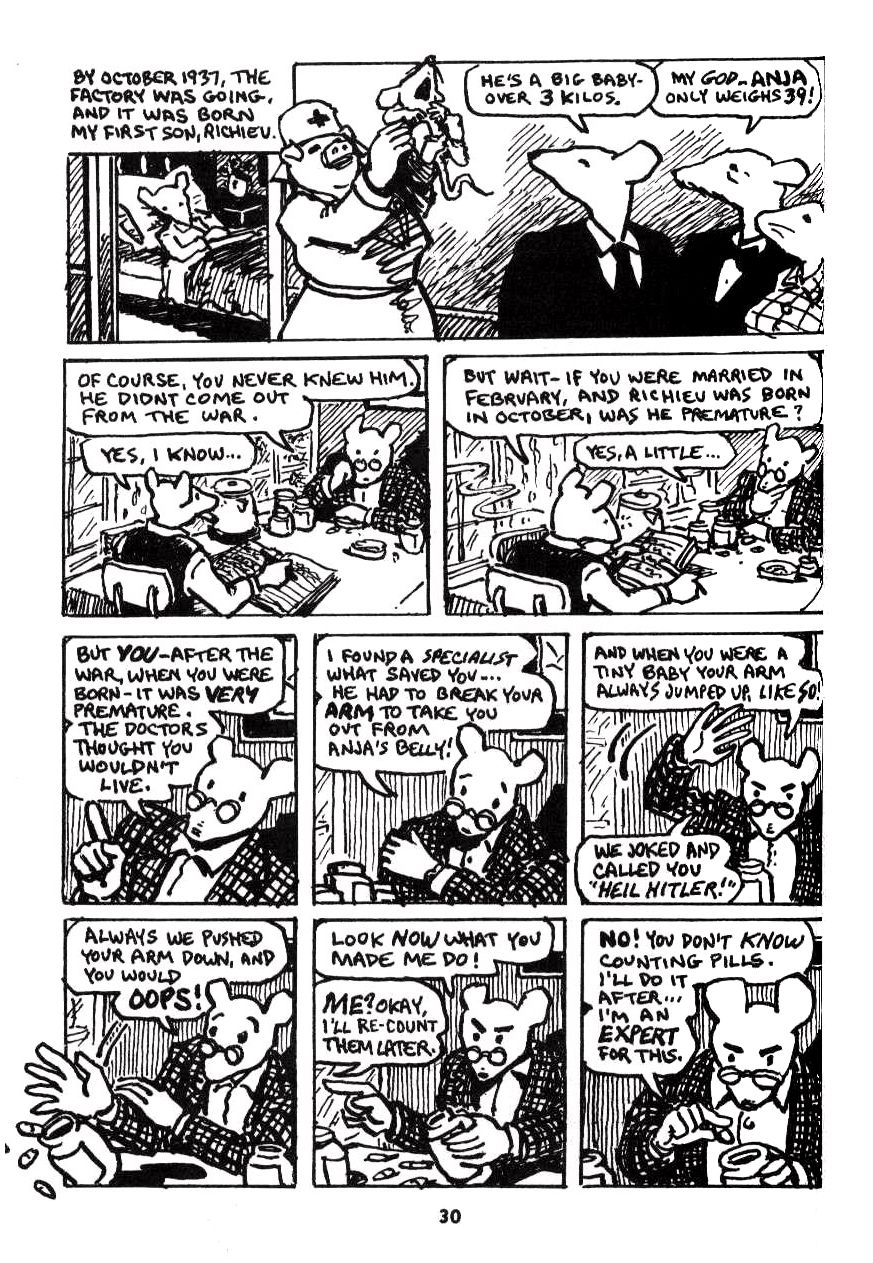 Read online Maus: A Survivor's Tale comic - Issue # TPB 1