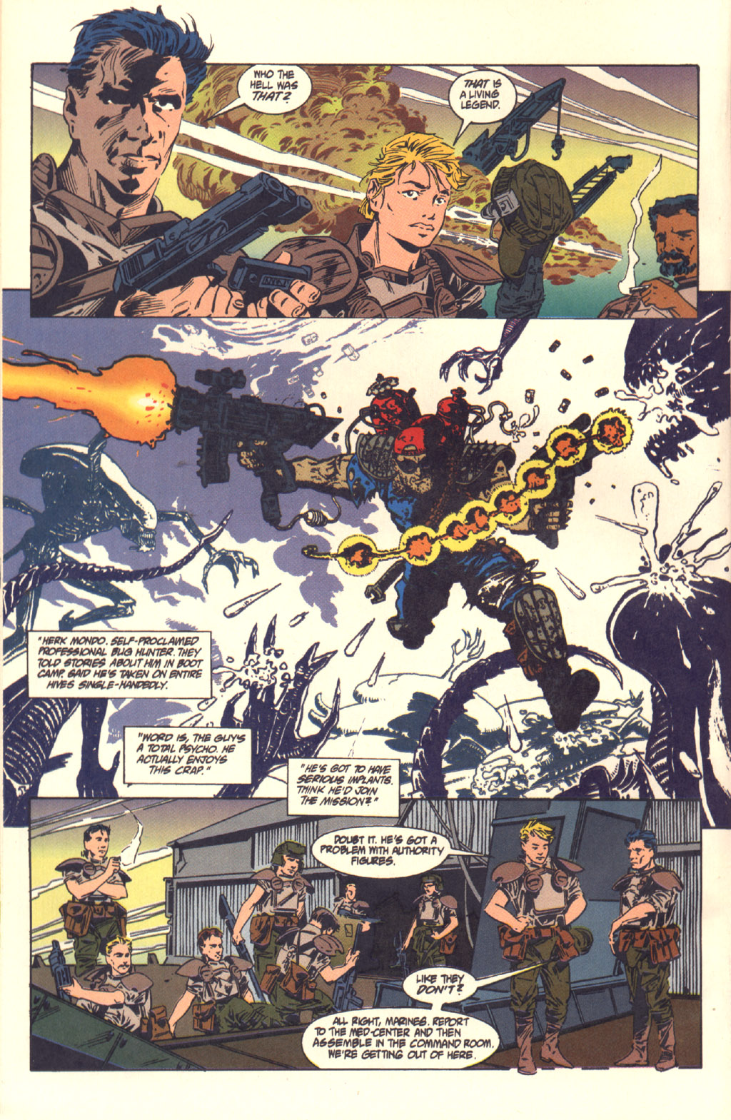 Read online Aliens: Colonial Marines comic - Issue #6