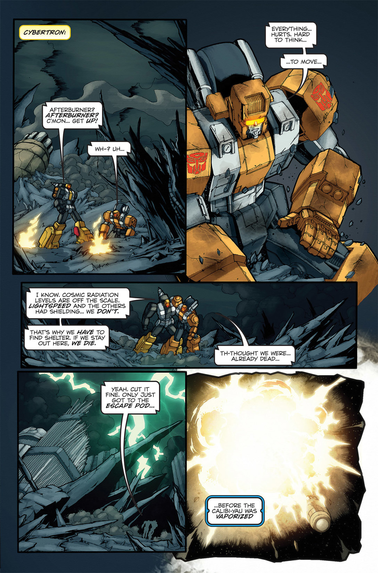 Read online The Transformers: Stormbringer comic - Issue #2