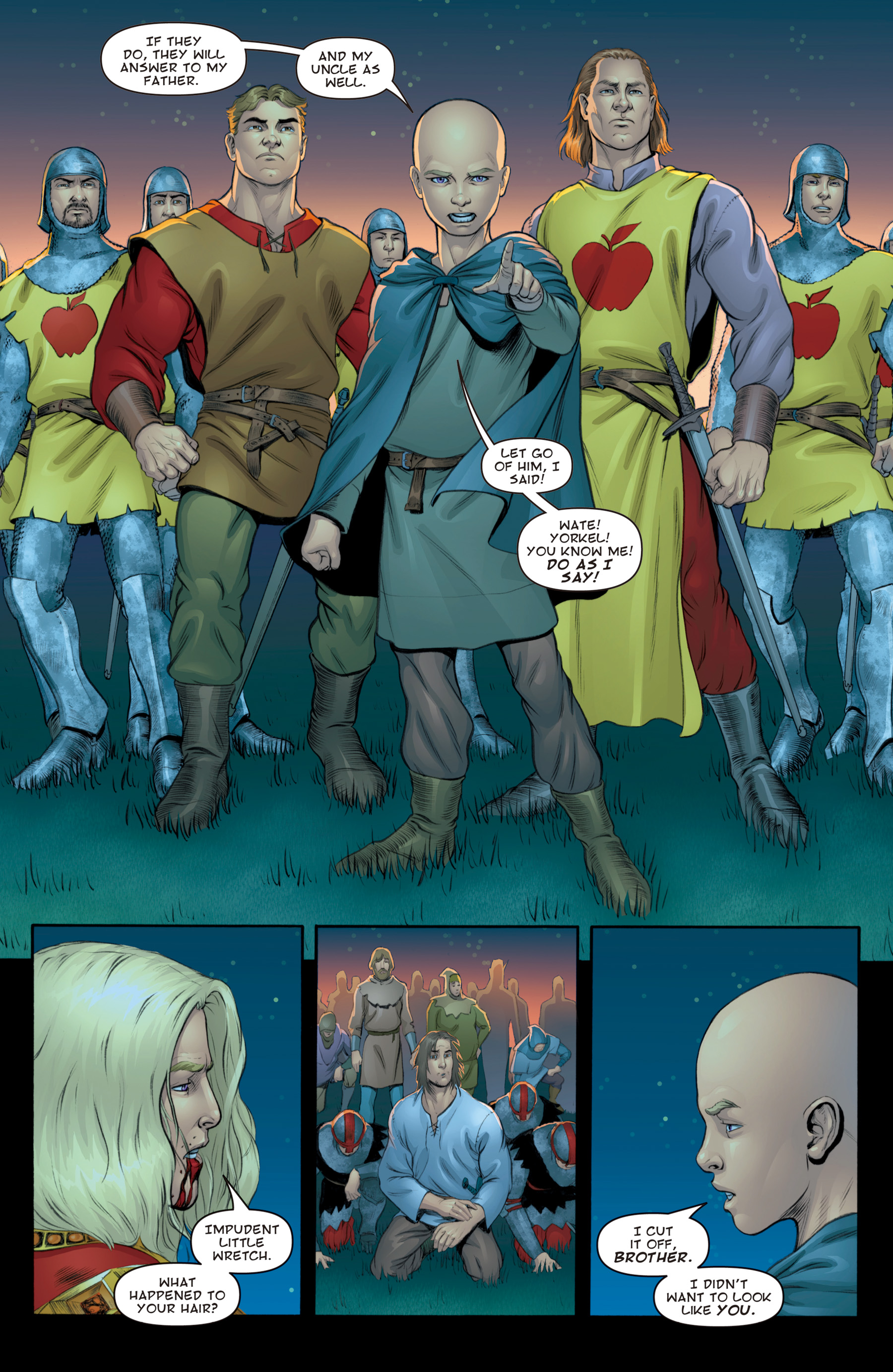 Read online The Hedge Knight: The Graphic Novel comic - Issue # Full