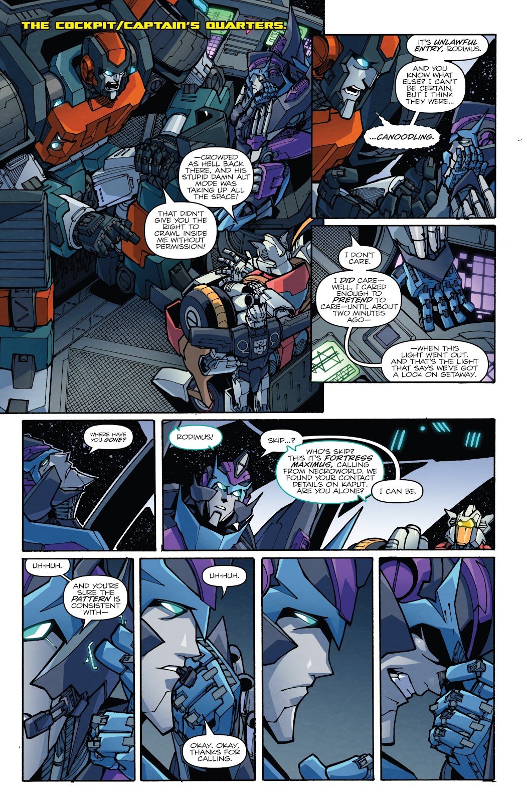 Read online Transformers: Lost Light comic - Issue #13
