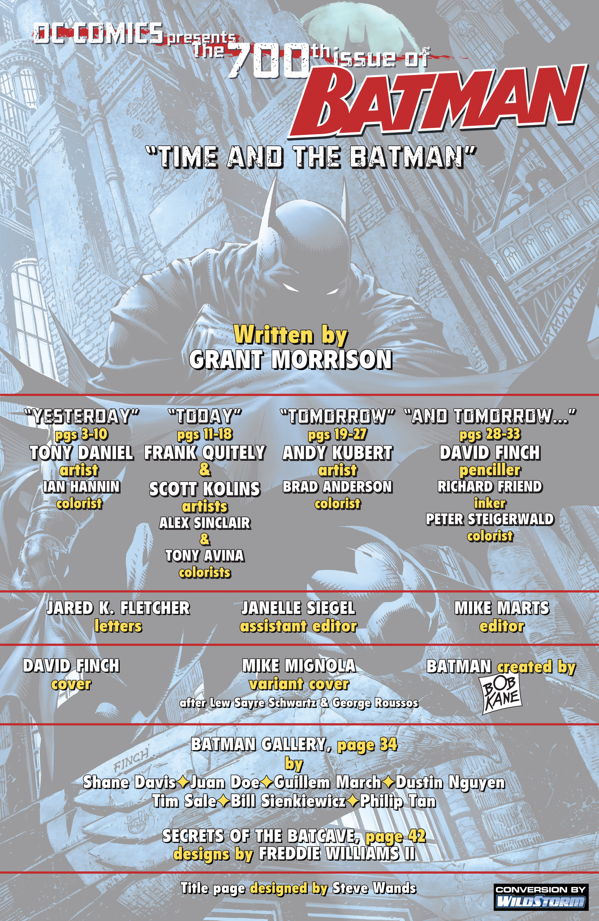 Read online Batman (1940) comic - Issue #700