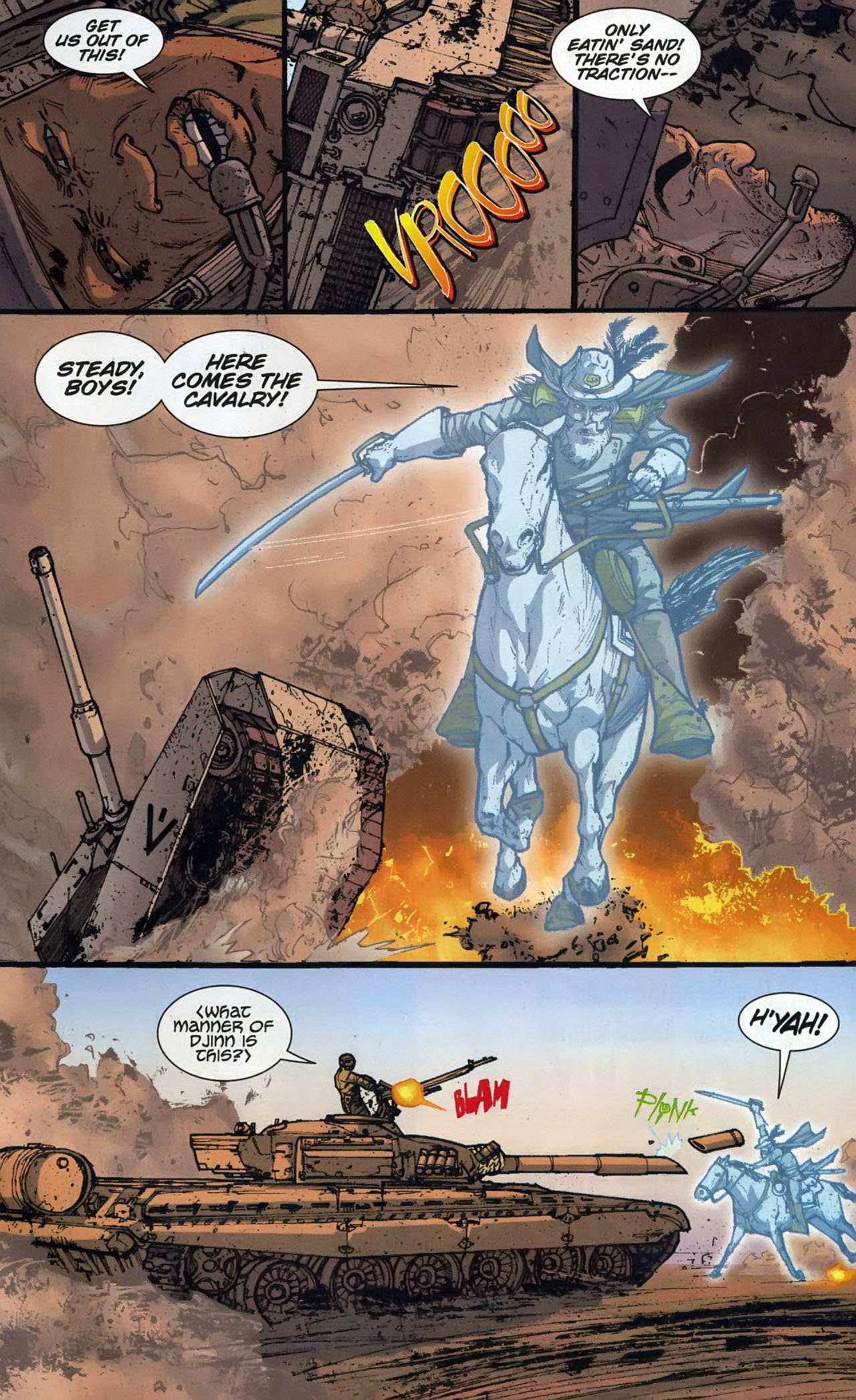 Read online The Haunted Tank comic - Issue #1