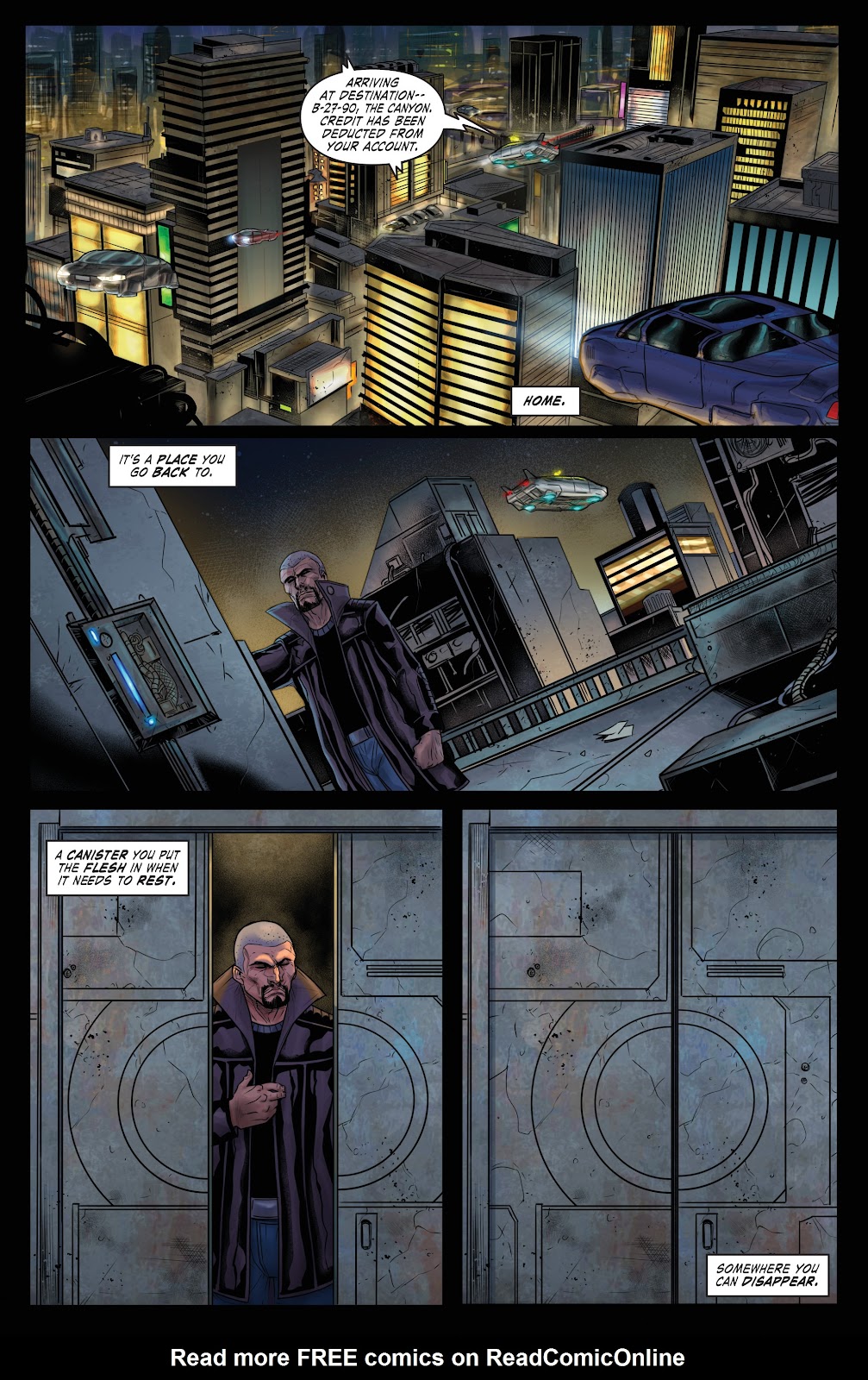 Read online Altered Carbon: Download Blues comic - Issue # TPB